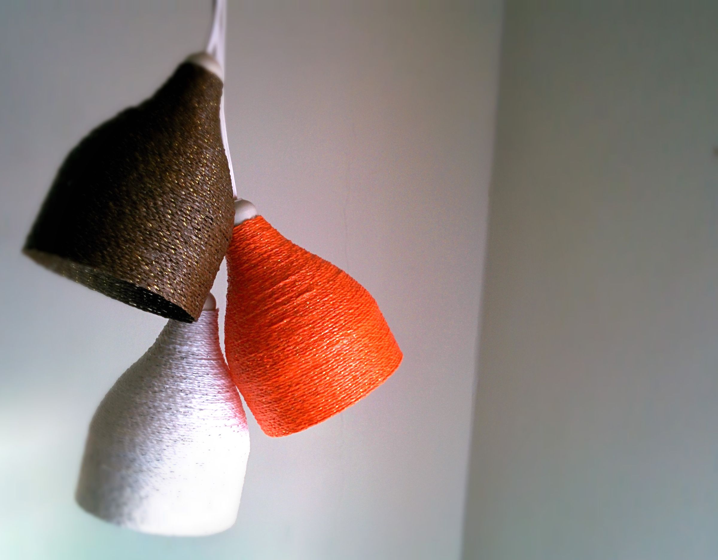 Designer Paper Yarn Lamp : 6 Steps (with Pictures) - Instructables