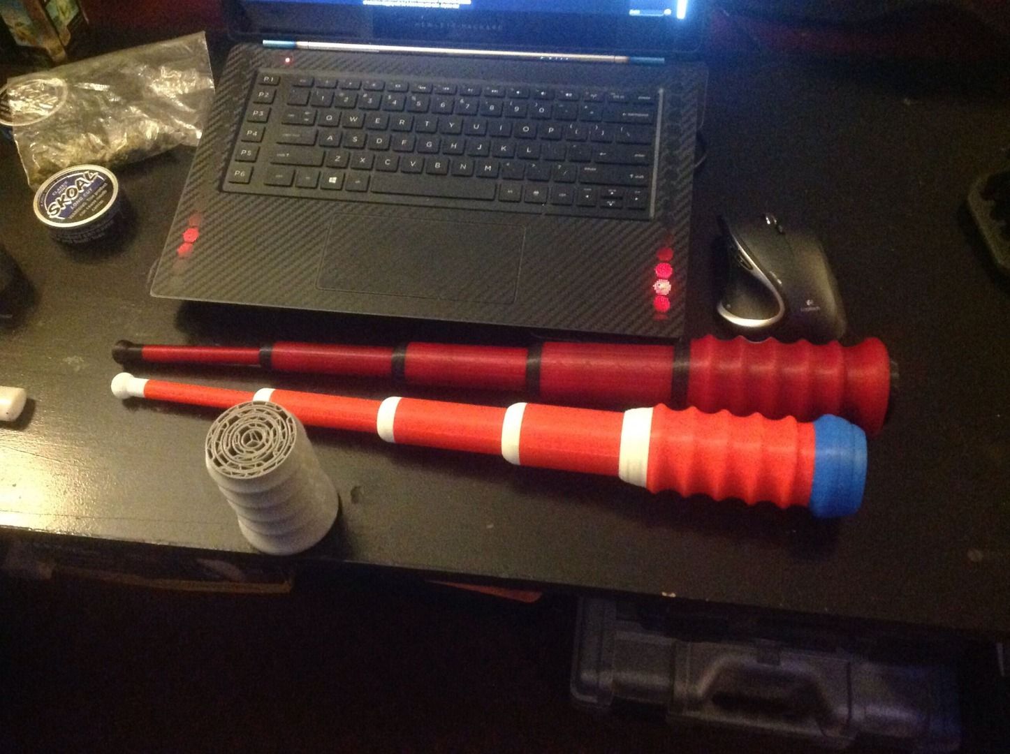 3D Printed BATON - 100% 3D Printed - Prints in ONE PRINT - ALREADY ...