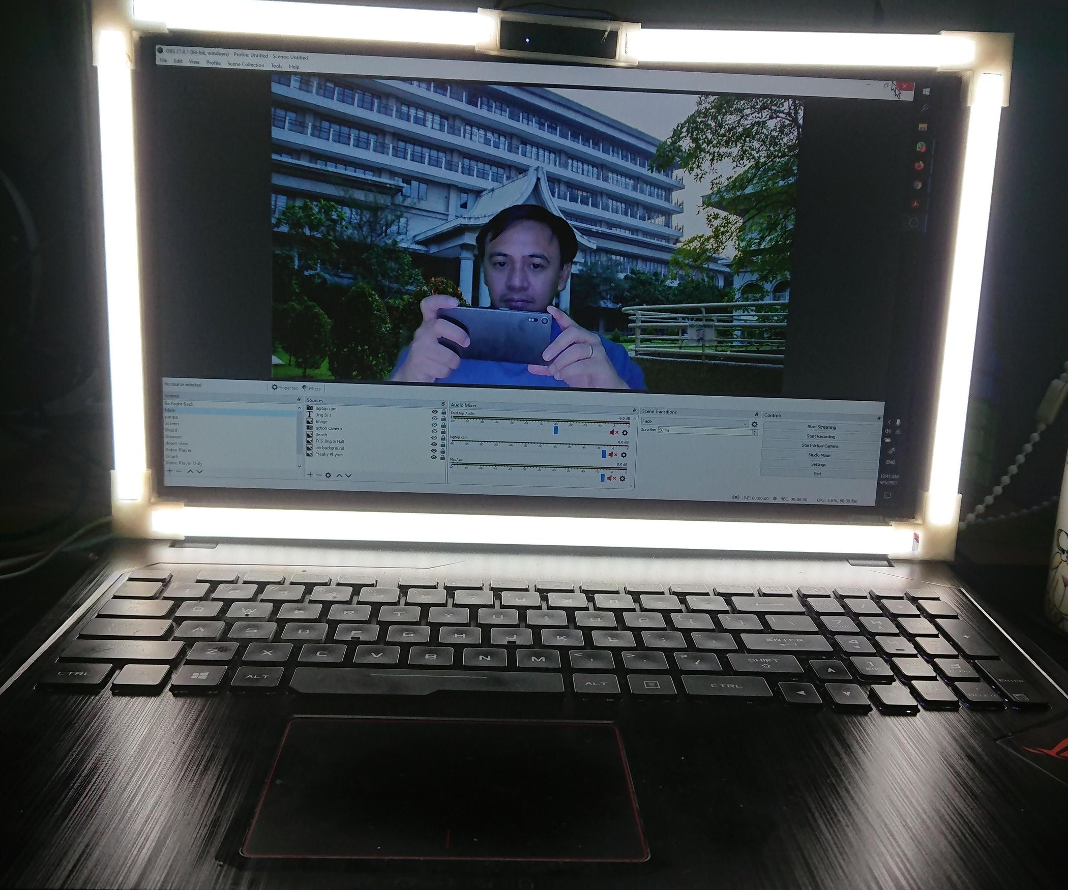 LED Ring Light for Laptop Screen : 5 Steps (with Pictures) - Instructables