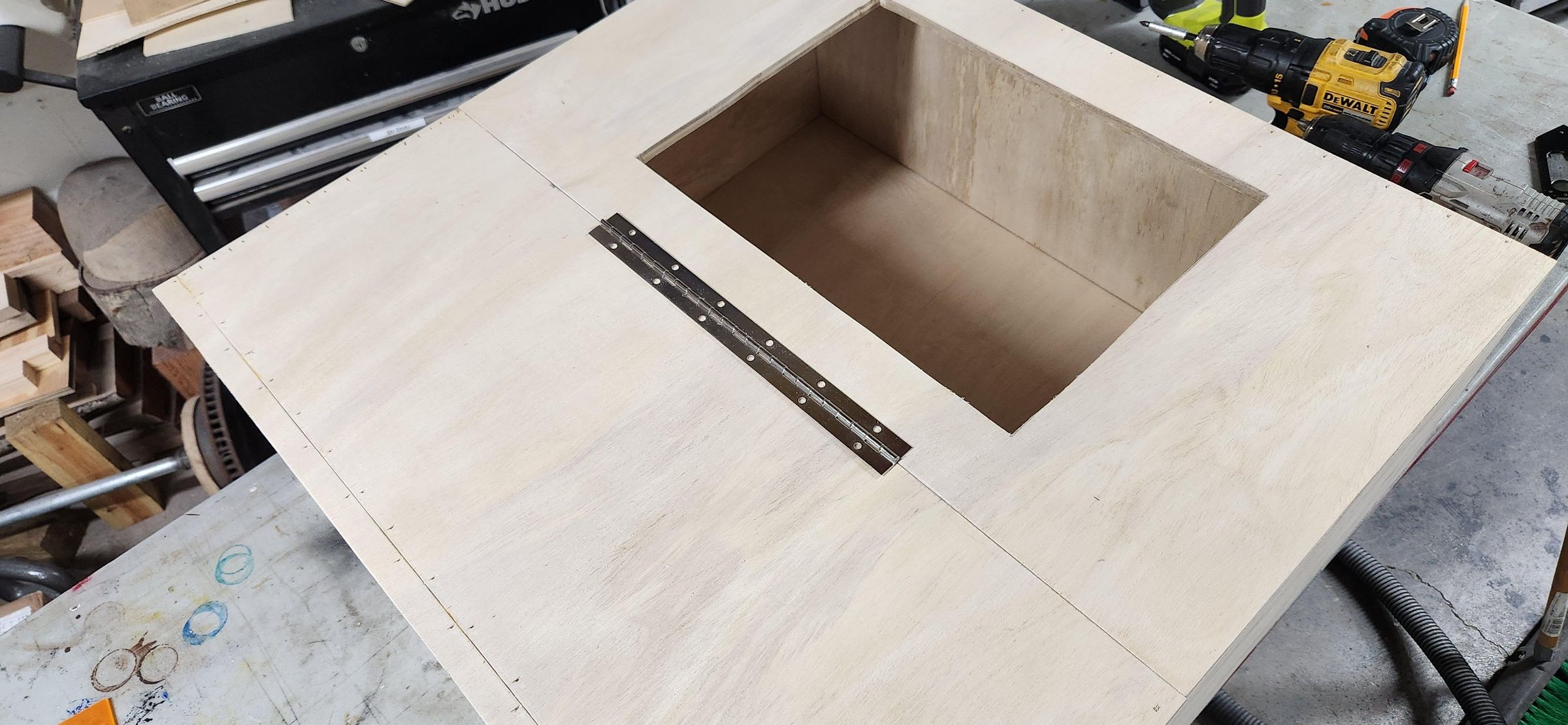 Plywood and Acrylic Laser Enclosure With Exhaust Fan and LED Lights ...