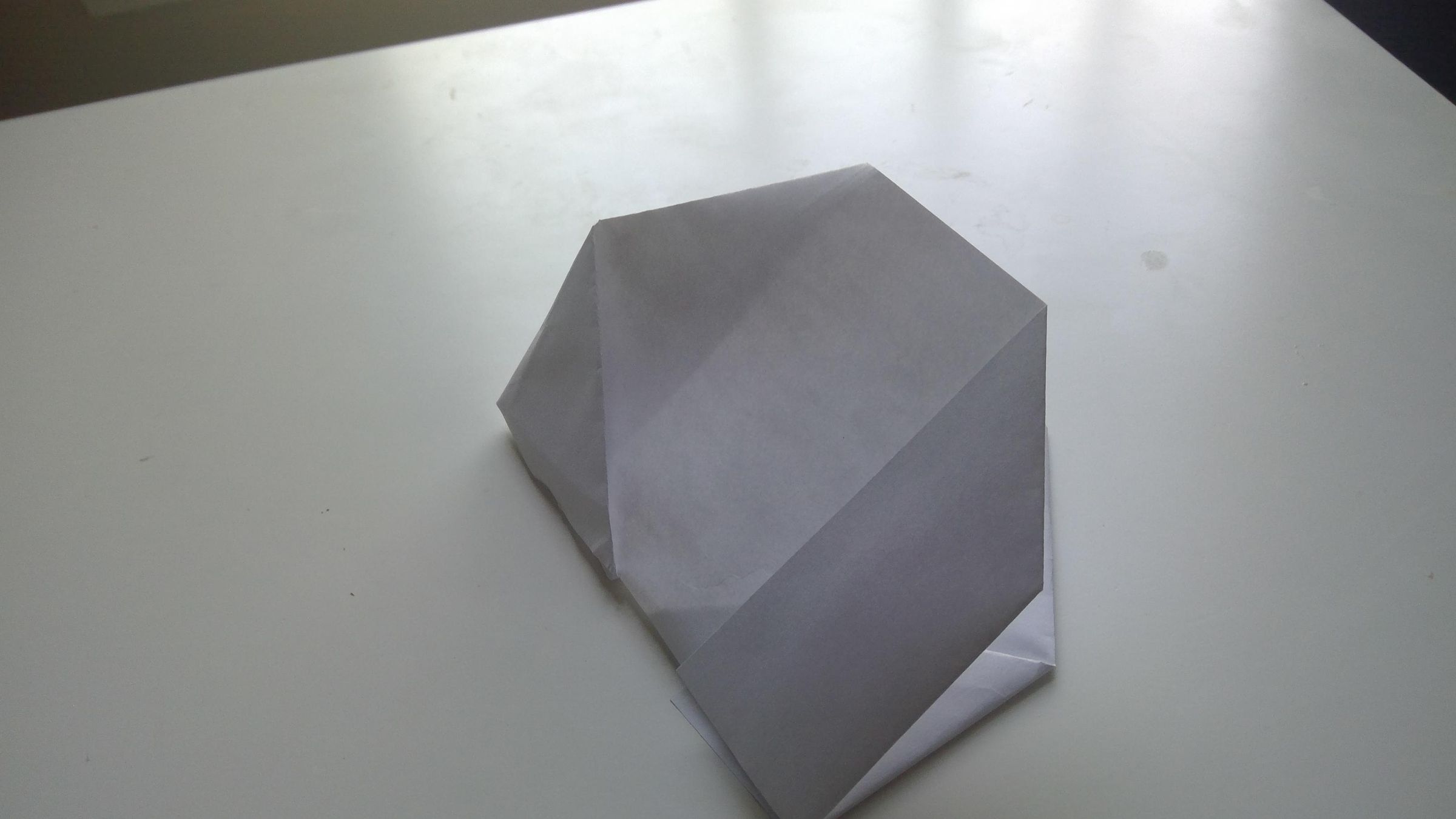 Random Origami Mech I Made at School : 6 Steps - Instructables