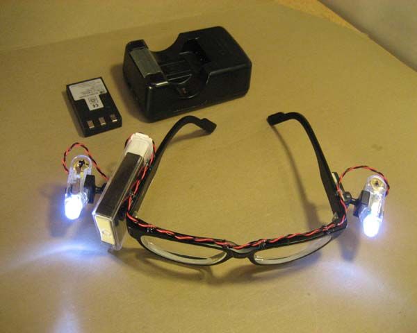 Rechargeable LED Safety Glasses : 3 Steps (with Pictures) - Instructables