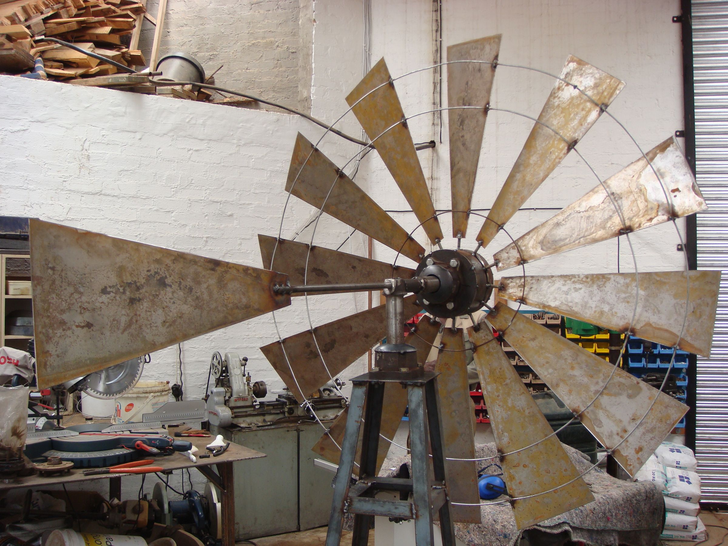 Windmill Water Feature - Instructables