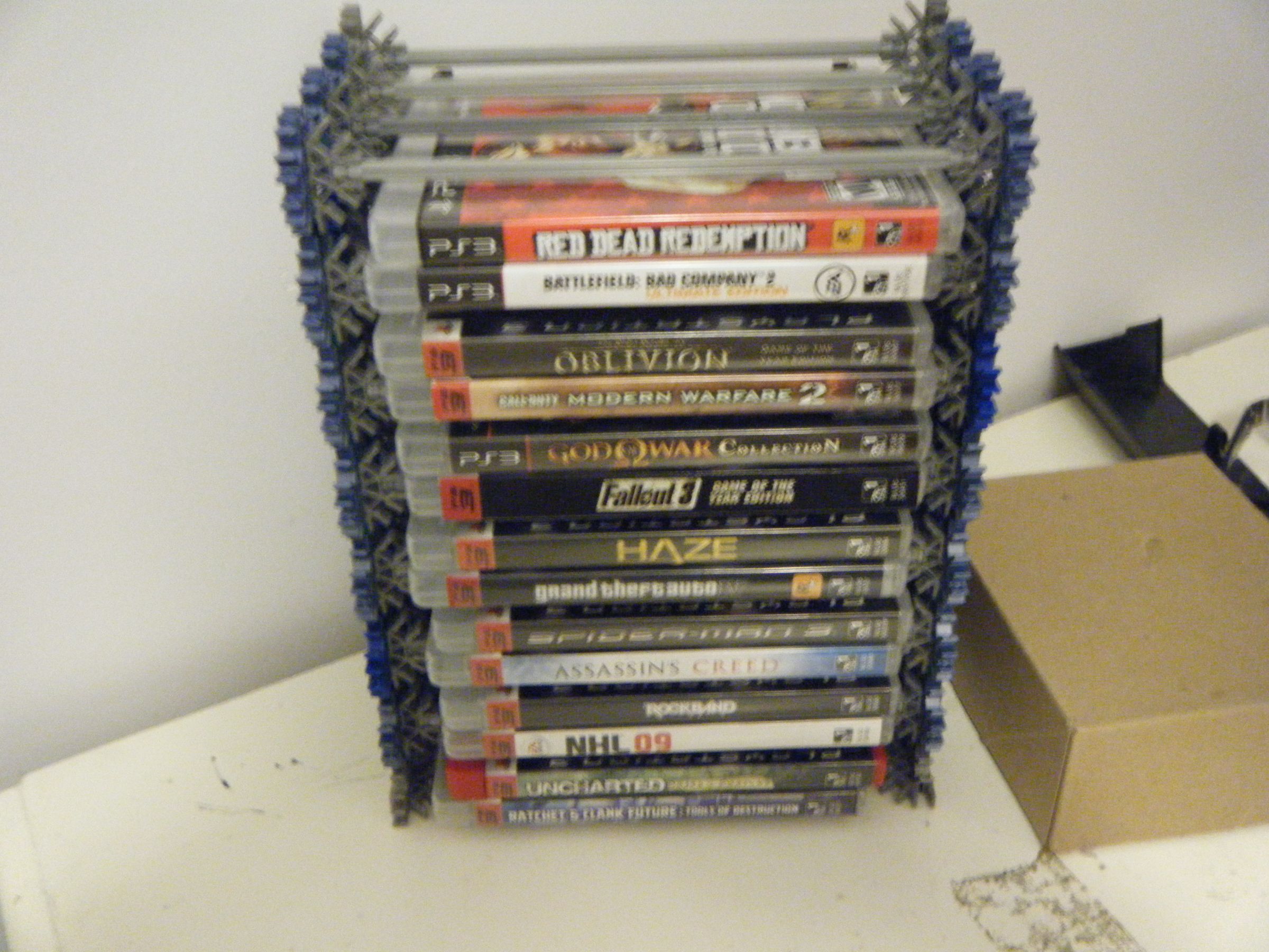 Knex Simple PS3 Game Shelf - Instructables