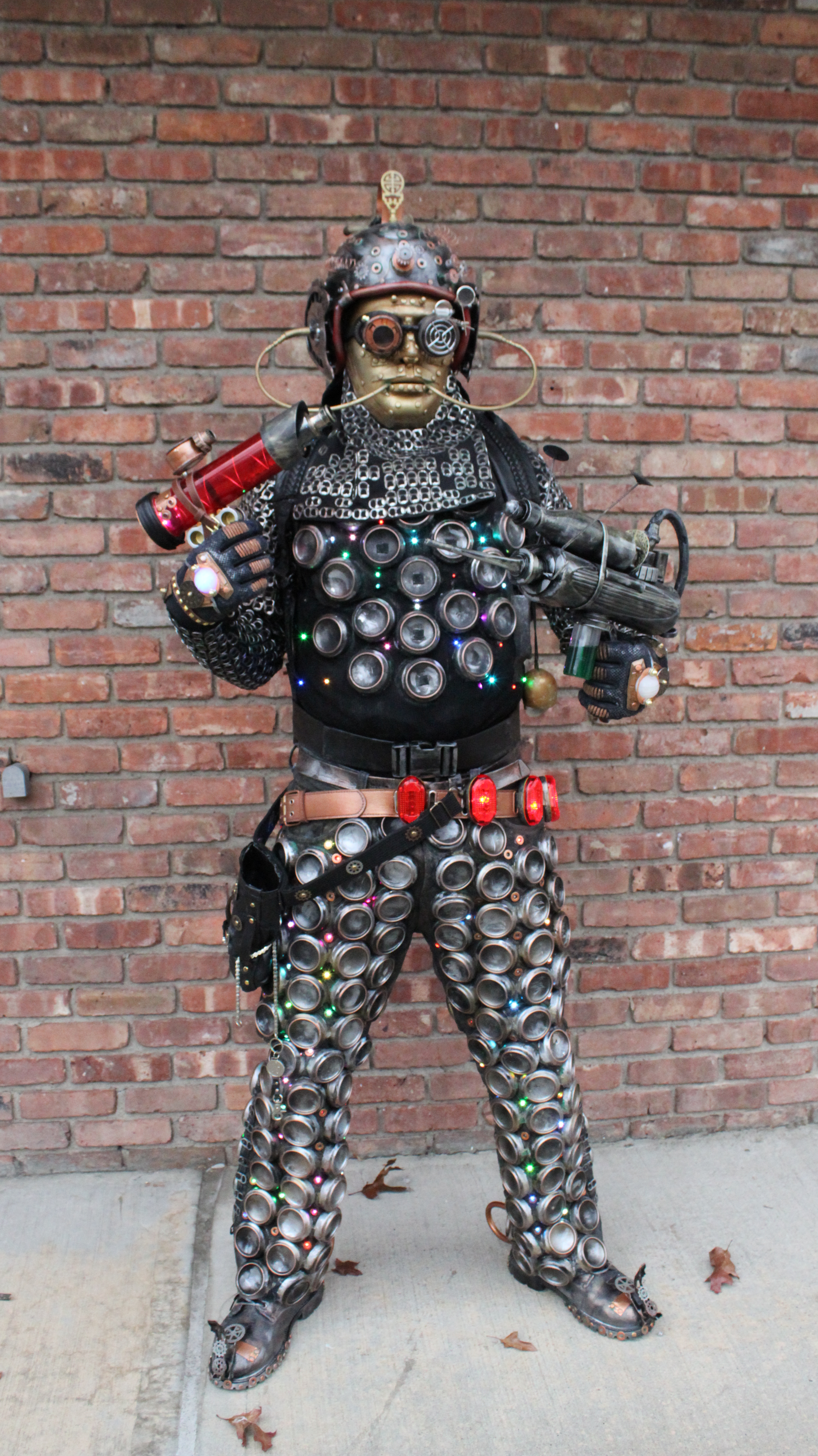 Extraterrestrial Cyborg Halloween Costume : 11 Steps (with Pictures ...