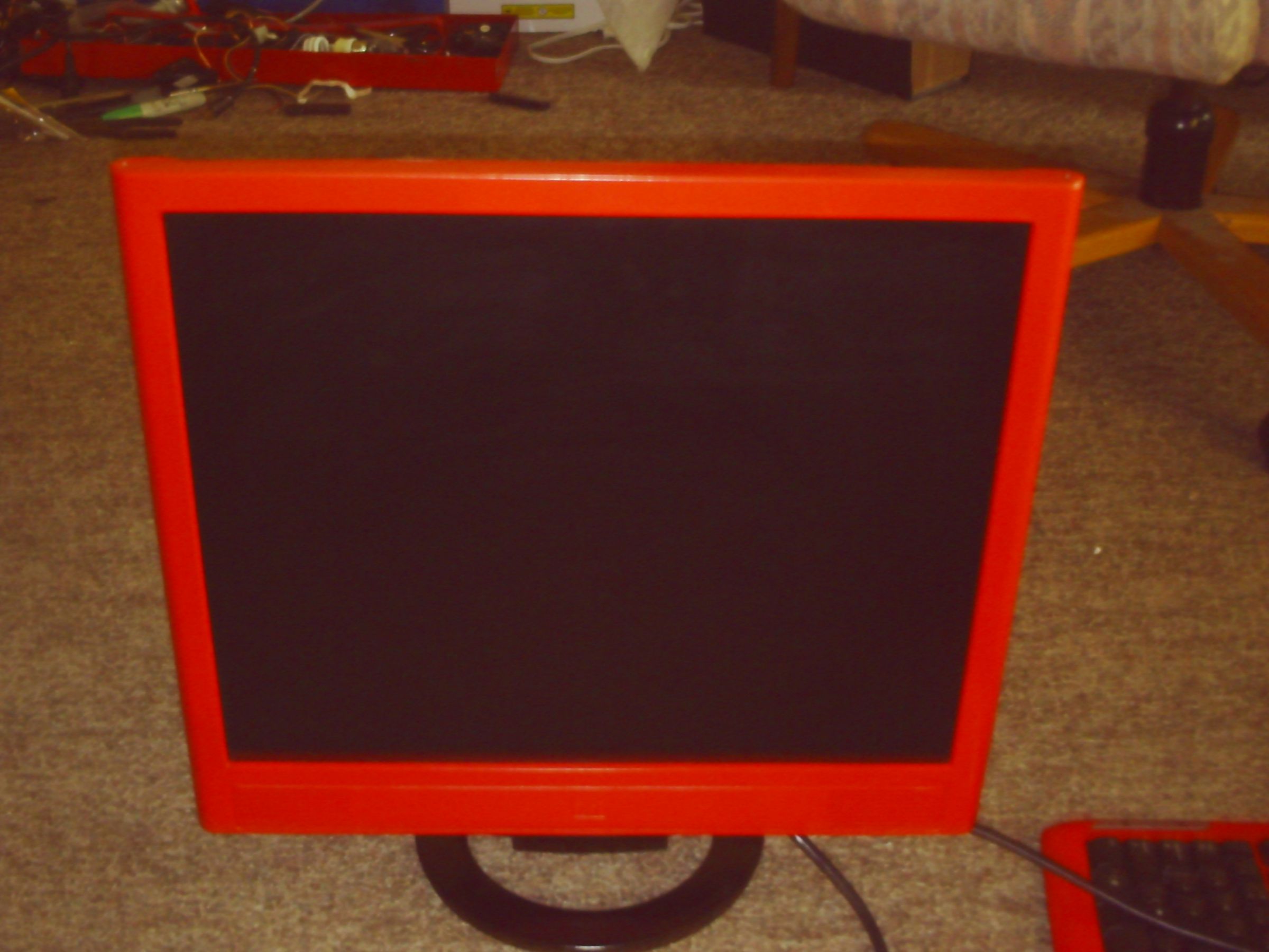 Ferrari F430 Pc Case With Matching Moniter, Mouse, and Keyboard ...