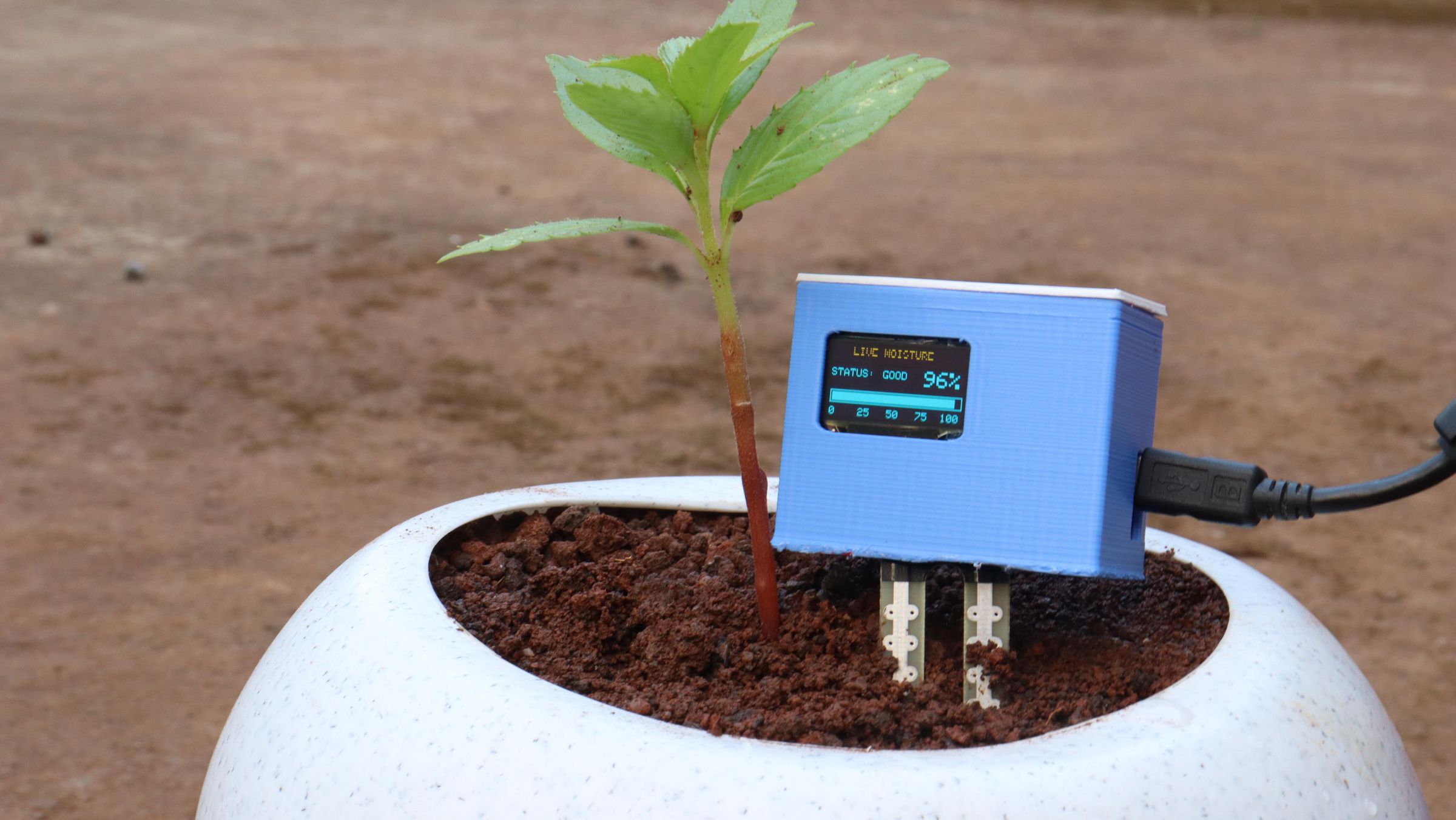 How to Make Soil Moisture Meter Using Arduino With Real Time Display ...