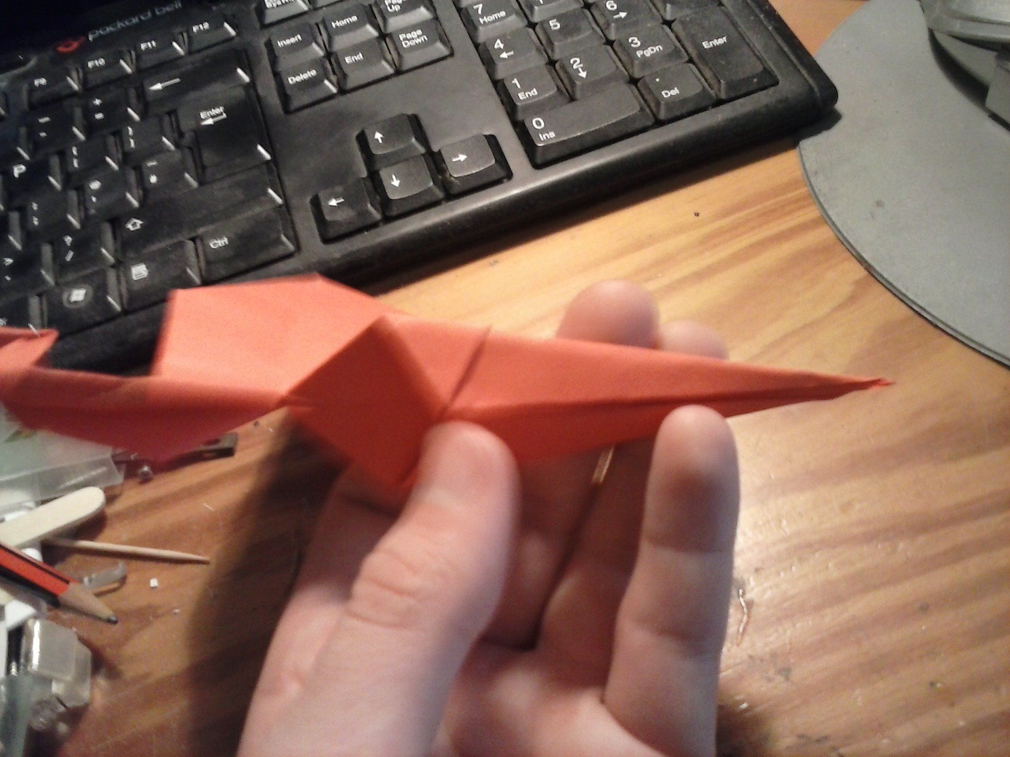 Origami Heron With Flapping Wings : 5 Steps - Instructables