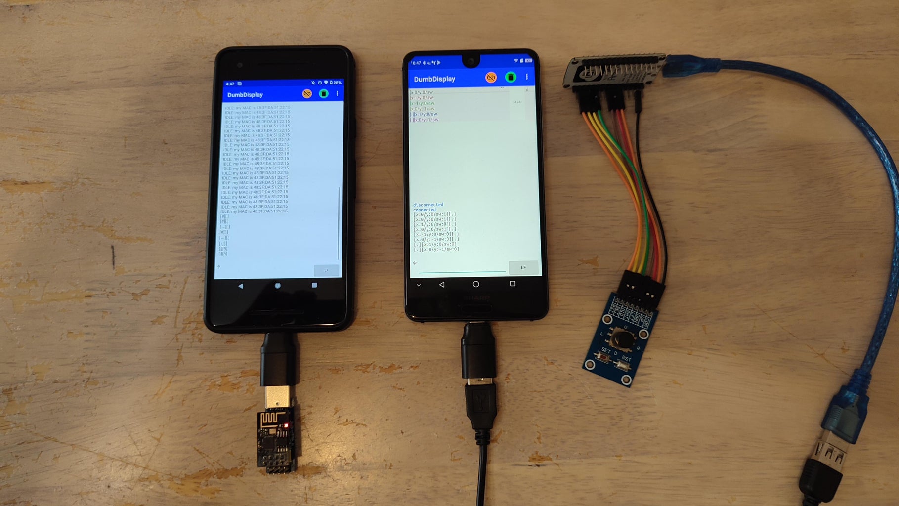 Wireless Joystick Module Experiment With Esp8266 On Esp Now 6 Steps