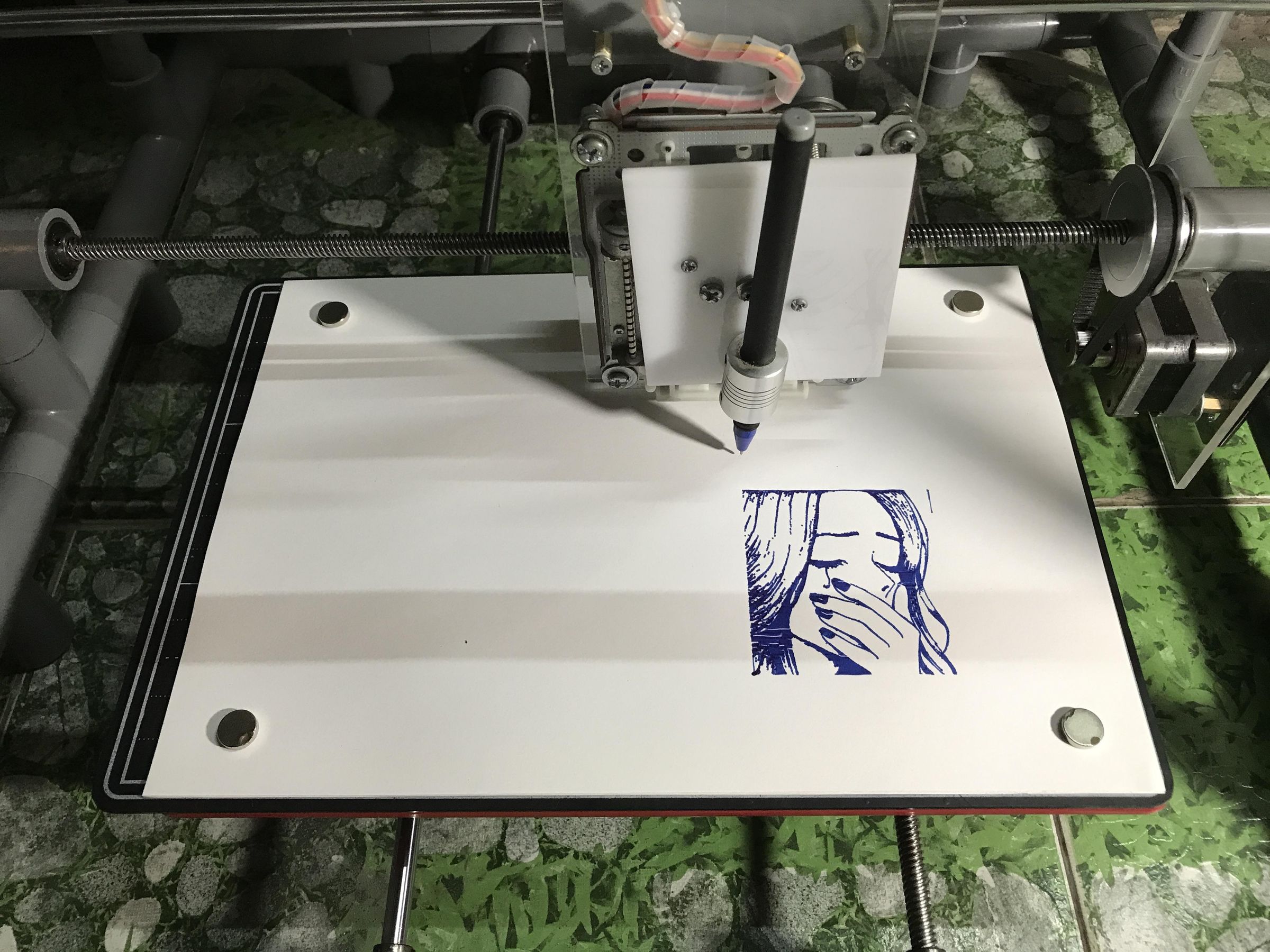 BUILD a PVC CNC PLOTTER IN a SIMPLE WAY : 11 Steps (with Pictures ...