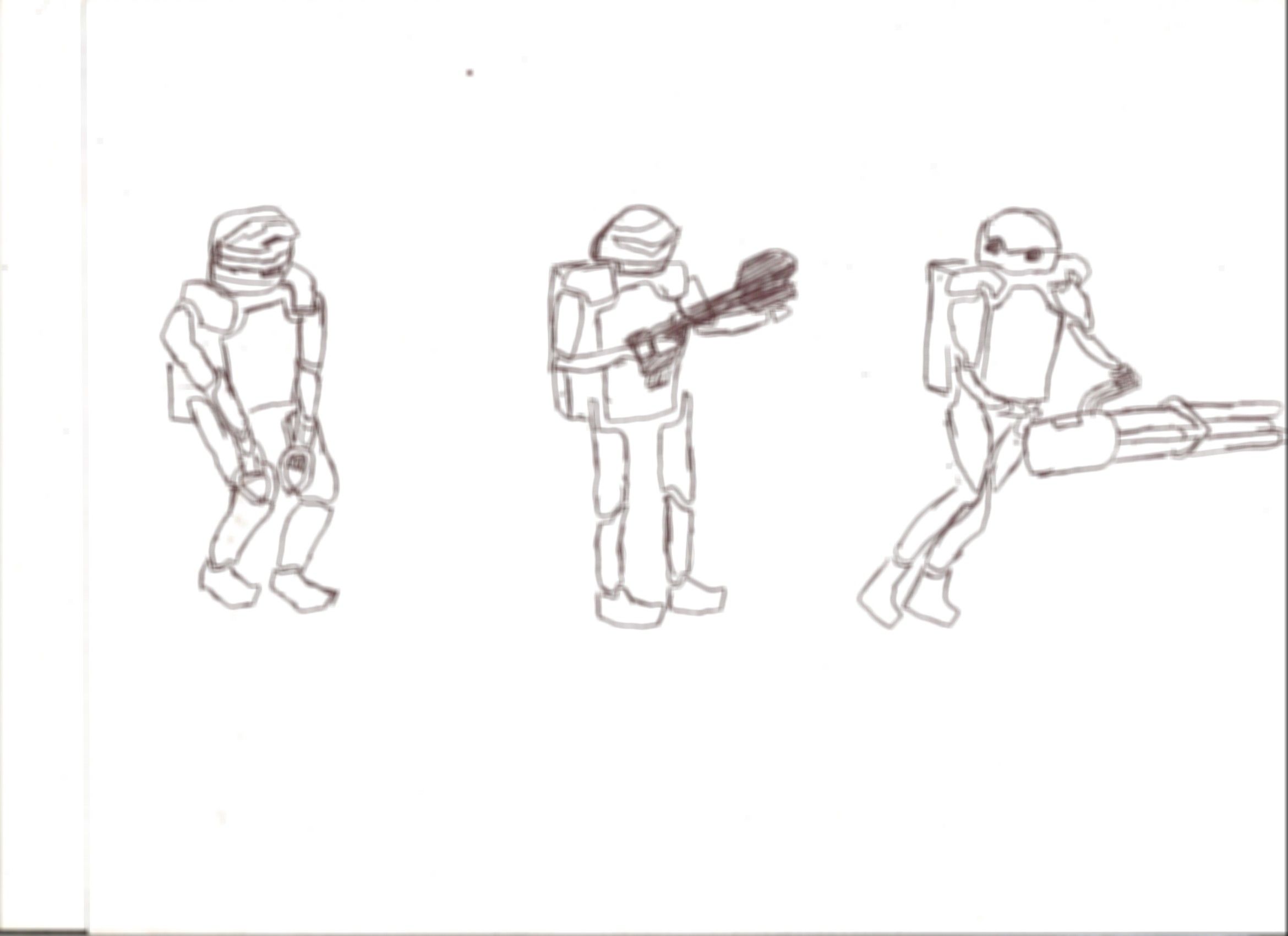 Halo Drawings Step By Step
