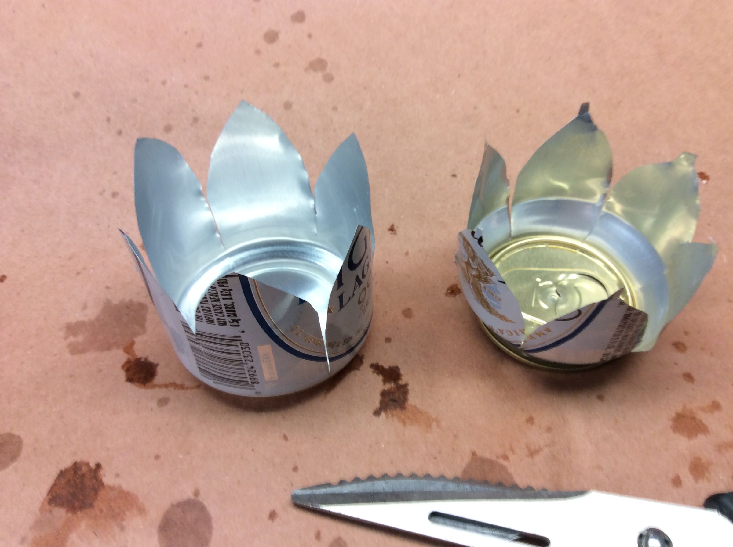 Recycled Can Flowers : 9 Steps - Instructables