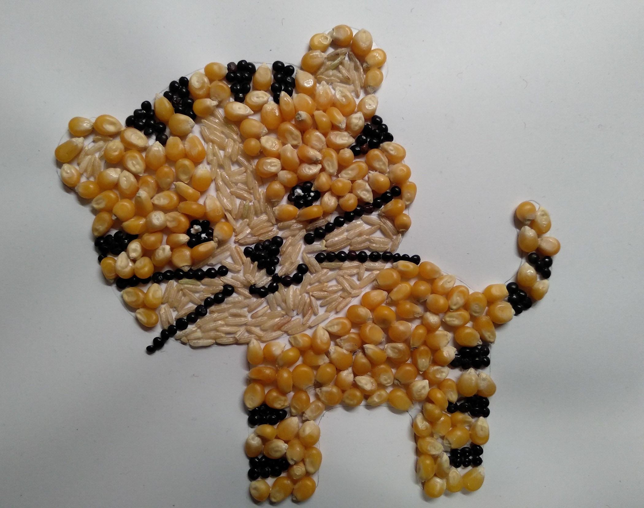 Easy Grains Art : 3 Steps - Instructables