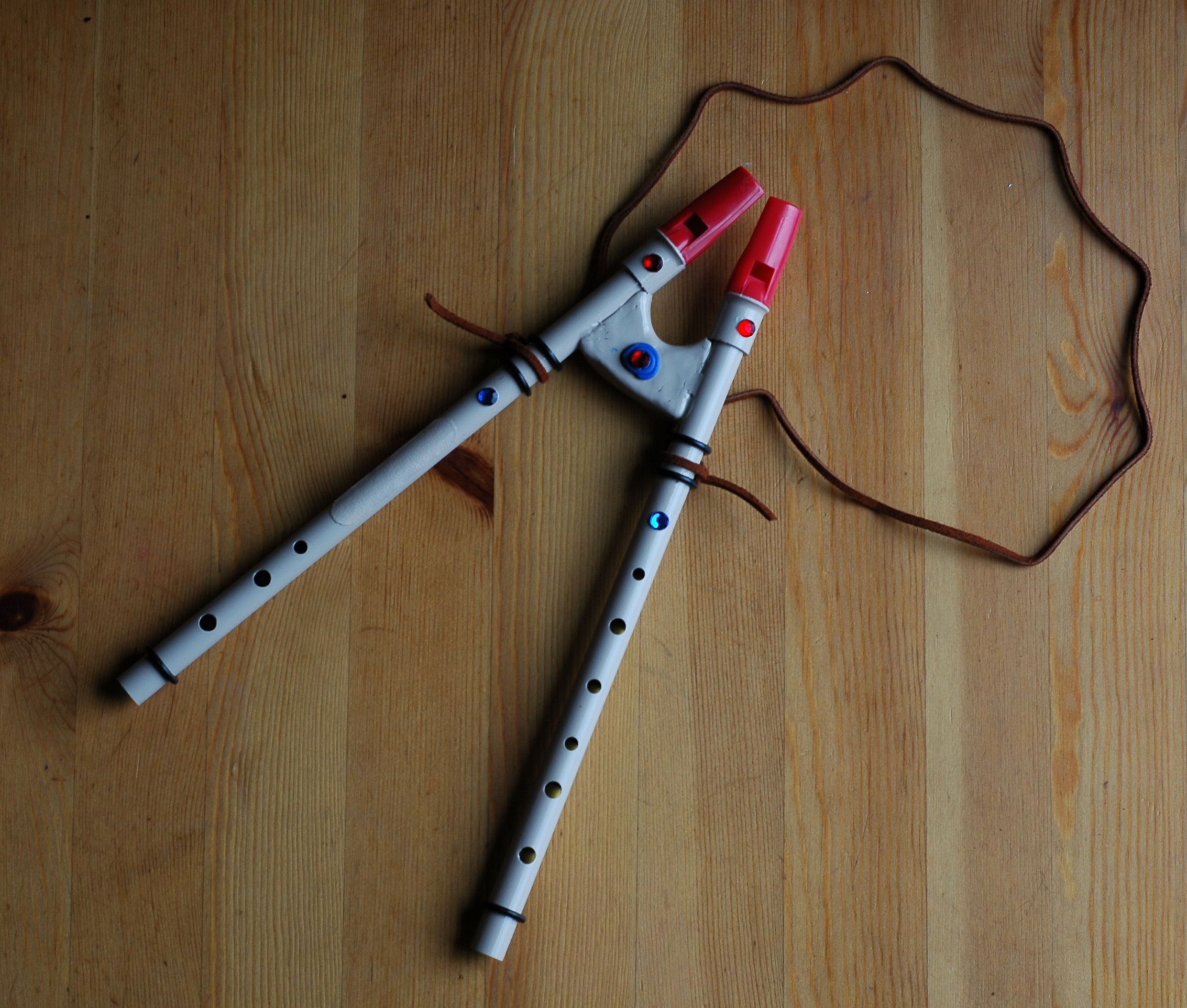 Double Flute From Two Penny Whistles : 3 Steps (with Pictures ...