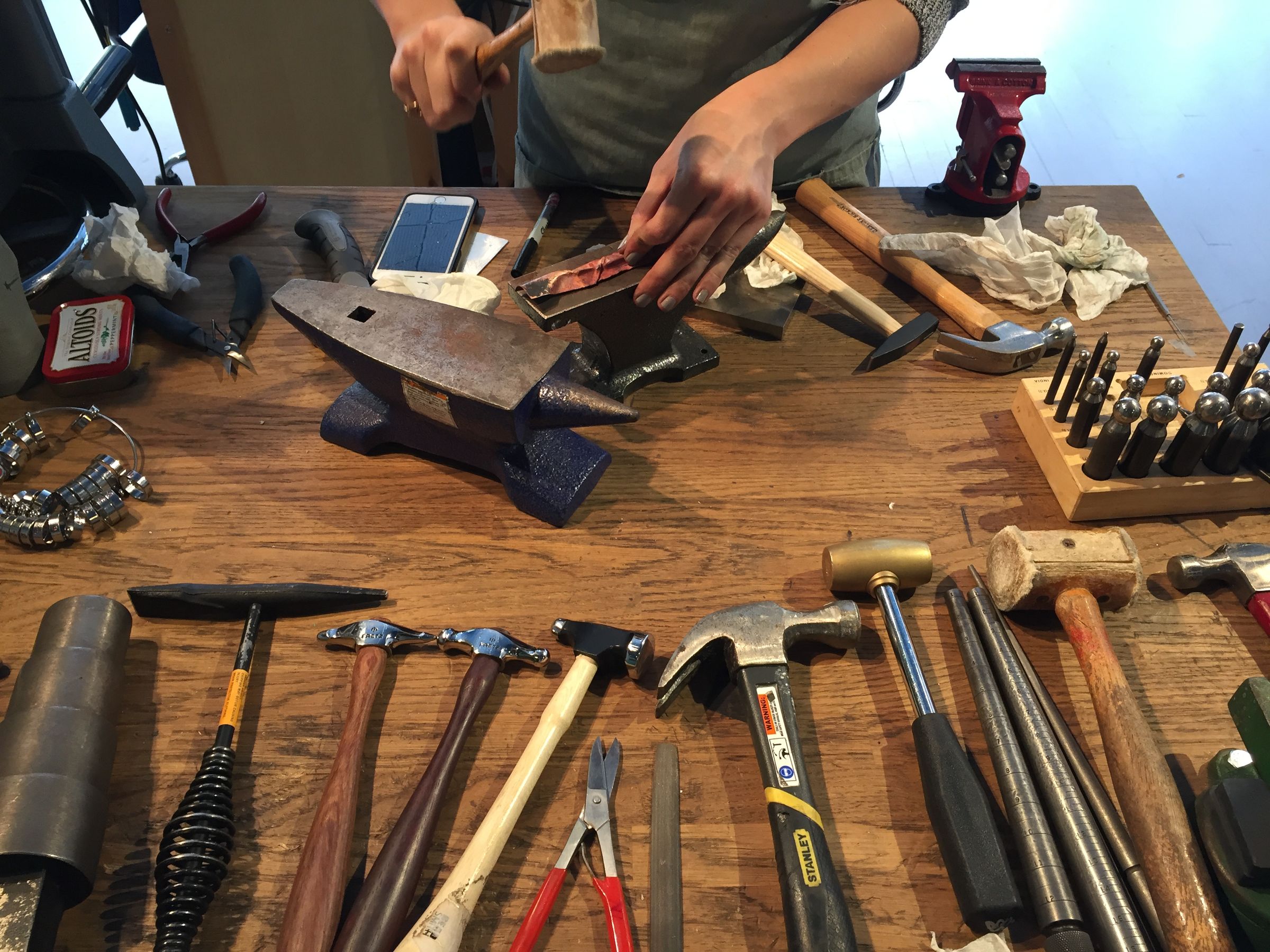 Forged Repurposed Copper Pipe Cuff : 6 Steps (with Pictures ...