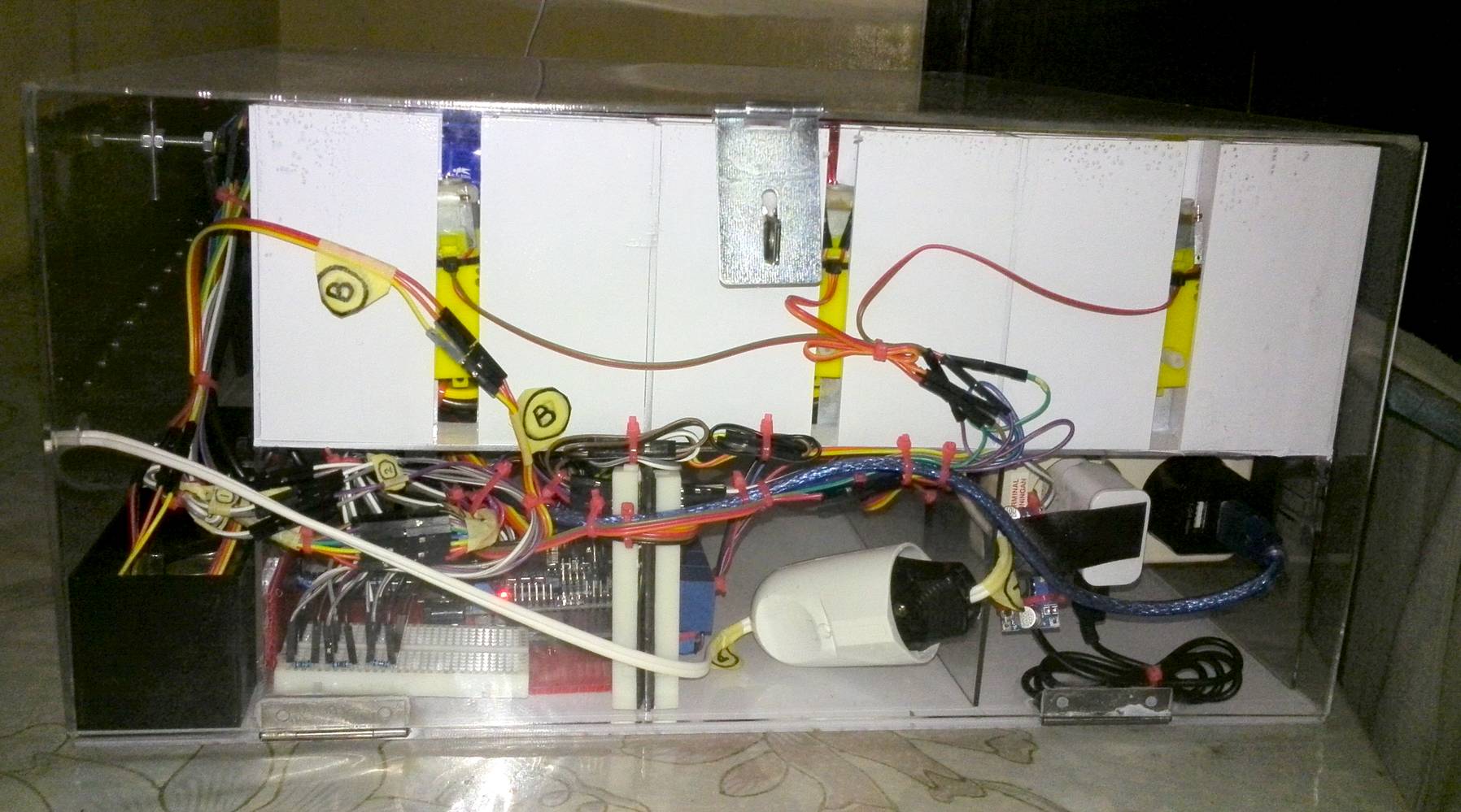 Snacks Vending Machine Powered by Arduino : 10 Steps (with Pictures ...