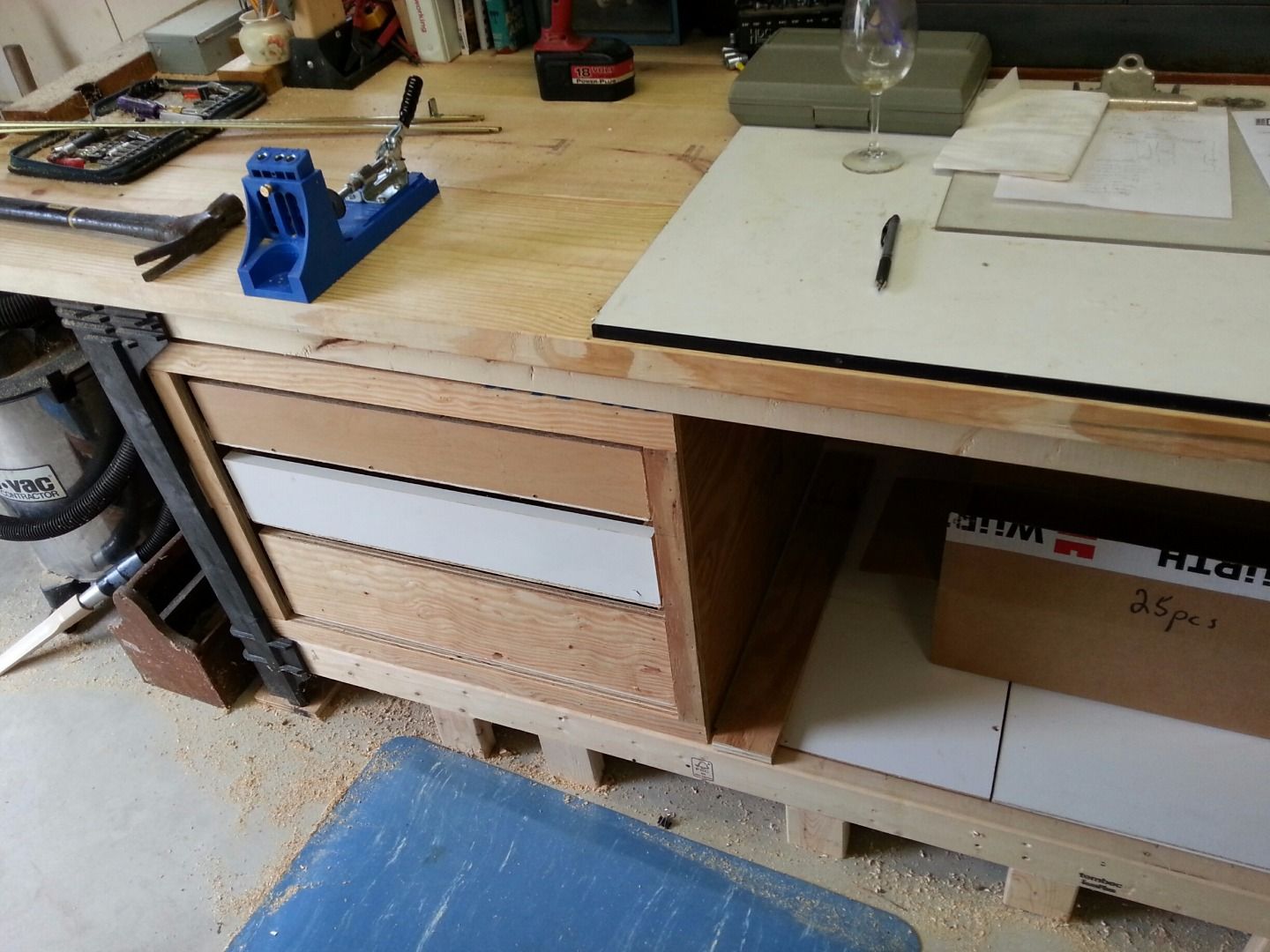 Add Drawers to Your Workbench : 9 Steps (with Pictures) - Instructables