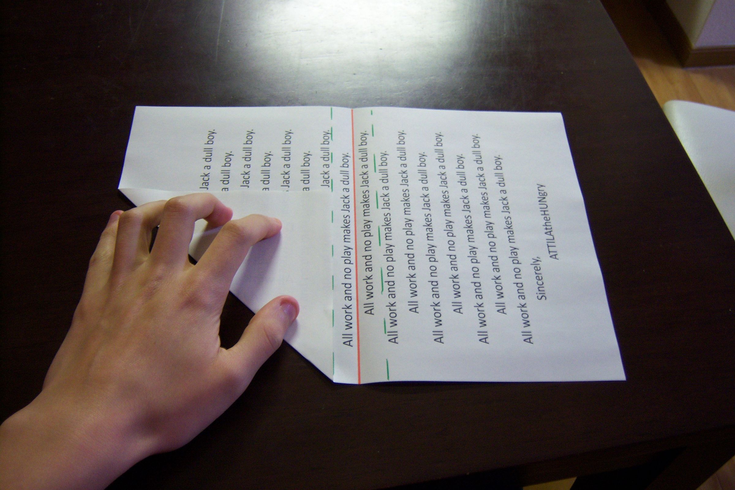 Envelope-free Letter Sending (Snail-Mail Origami) : 6 Steps (with ...