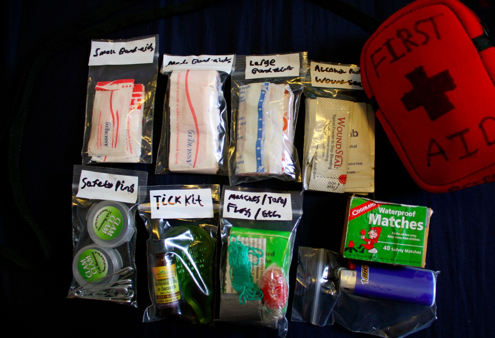 Organizing a Mini First Aid Kit - Instructables