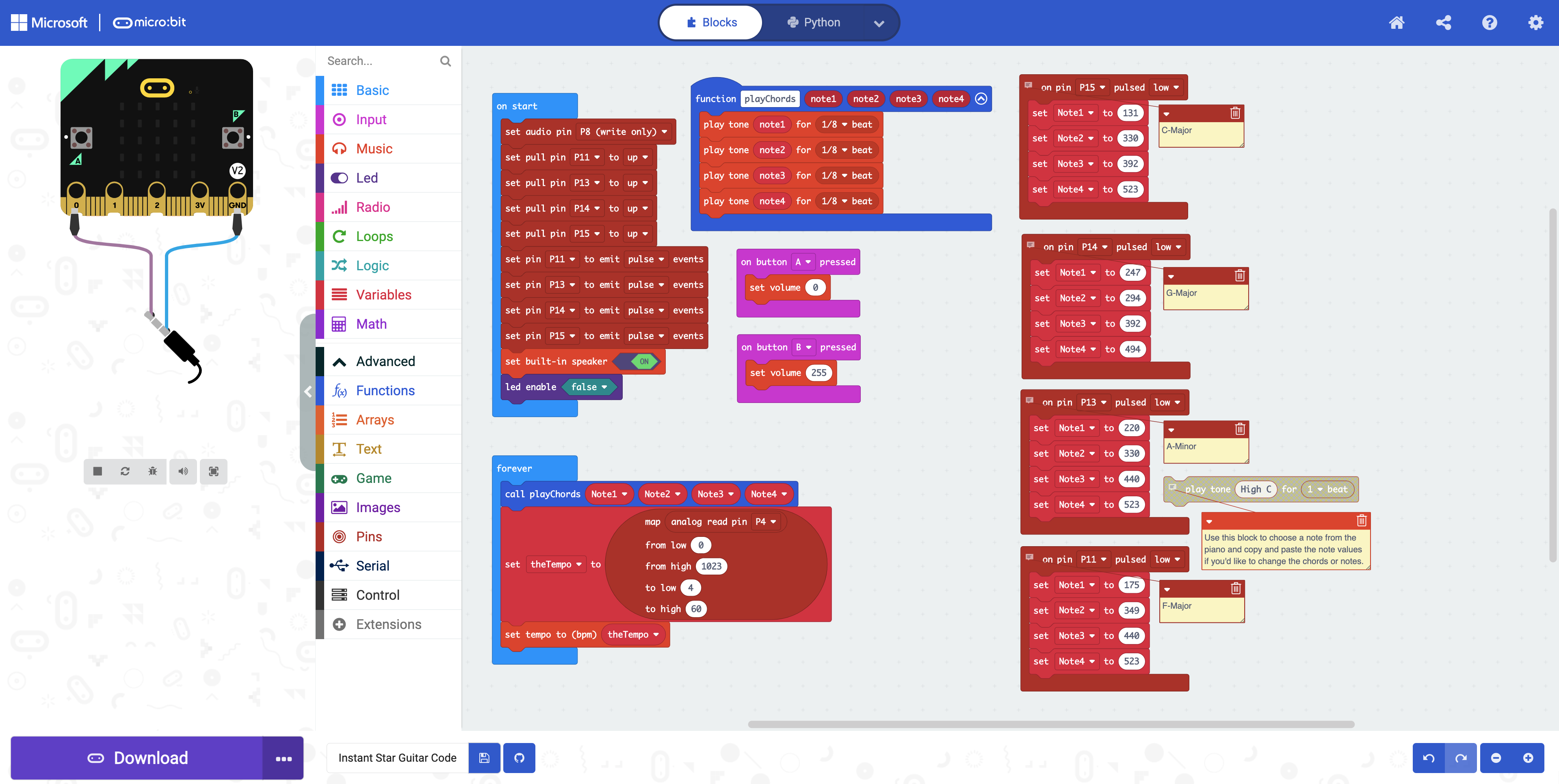 The "Instant Star Guitar": a Cardboard 4-Chord Electric Guitar : 24 ...