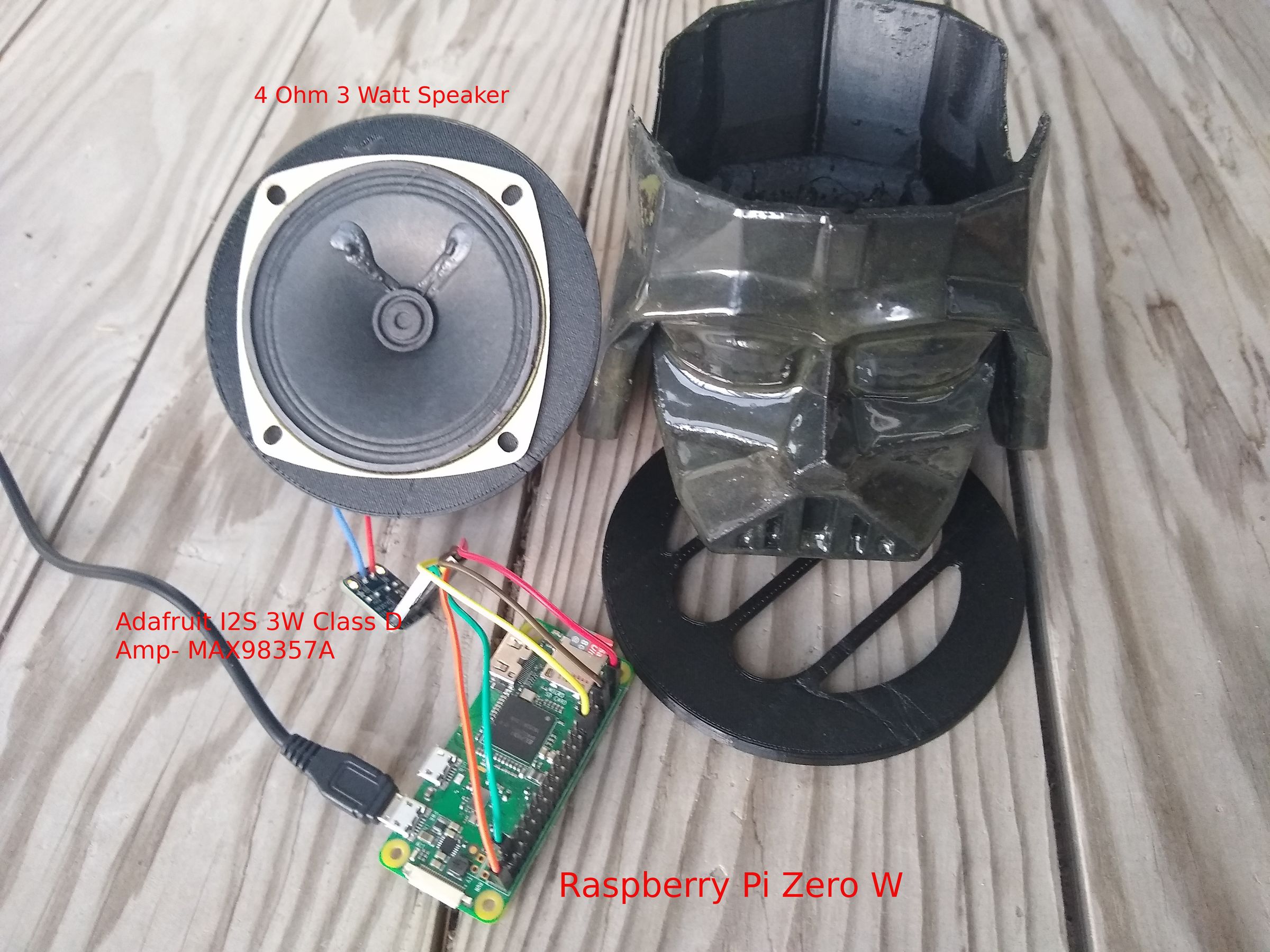 Darth Vader Speaker : 8 Steps (with Pictures) - Instructables