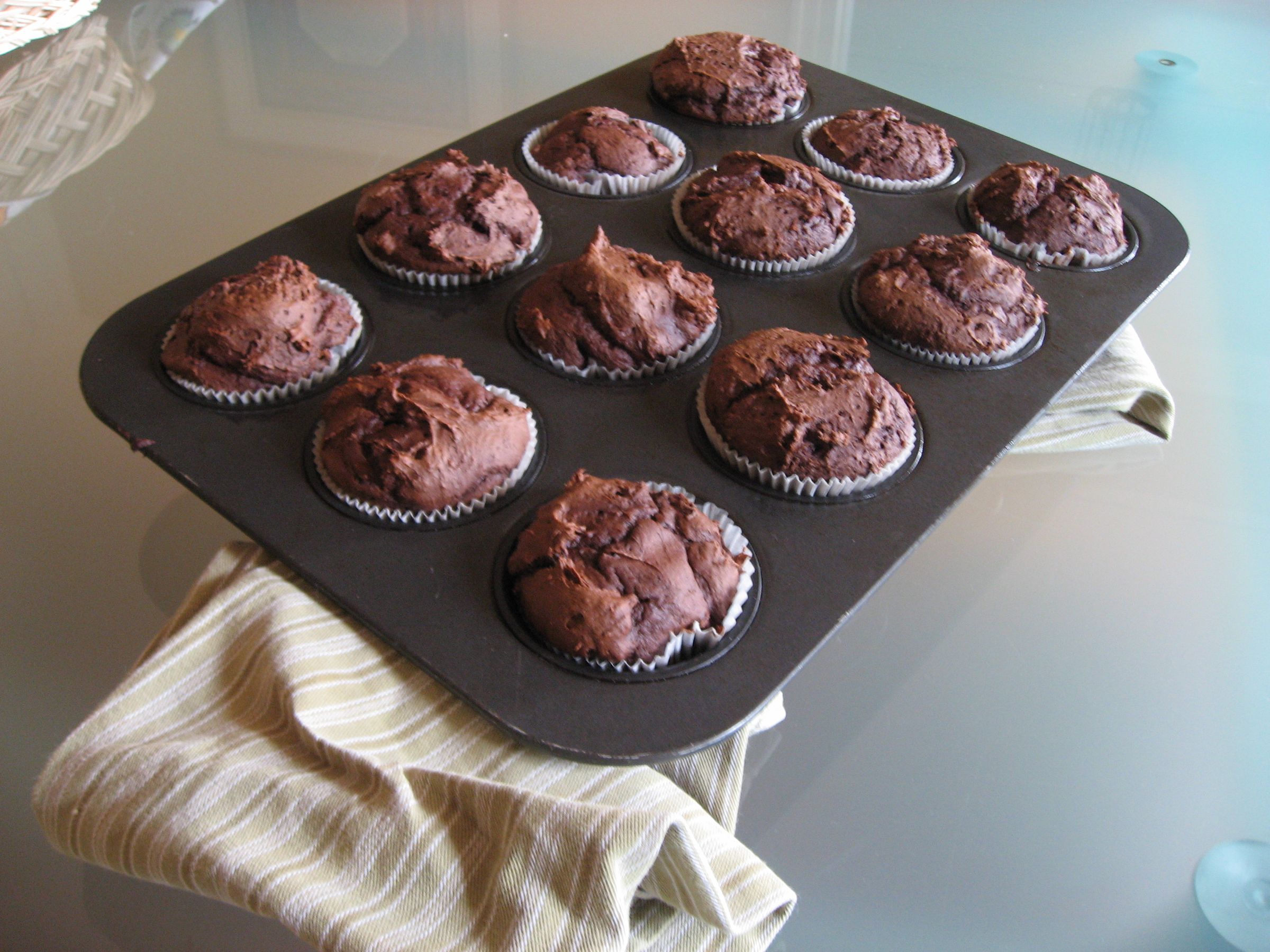 Devilish Pumpkin Devil's Food Muffins : 4 Steps (with Pictures ...