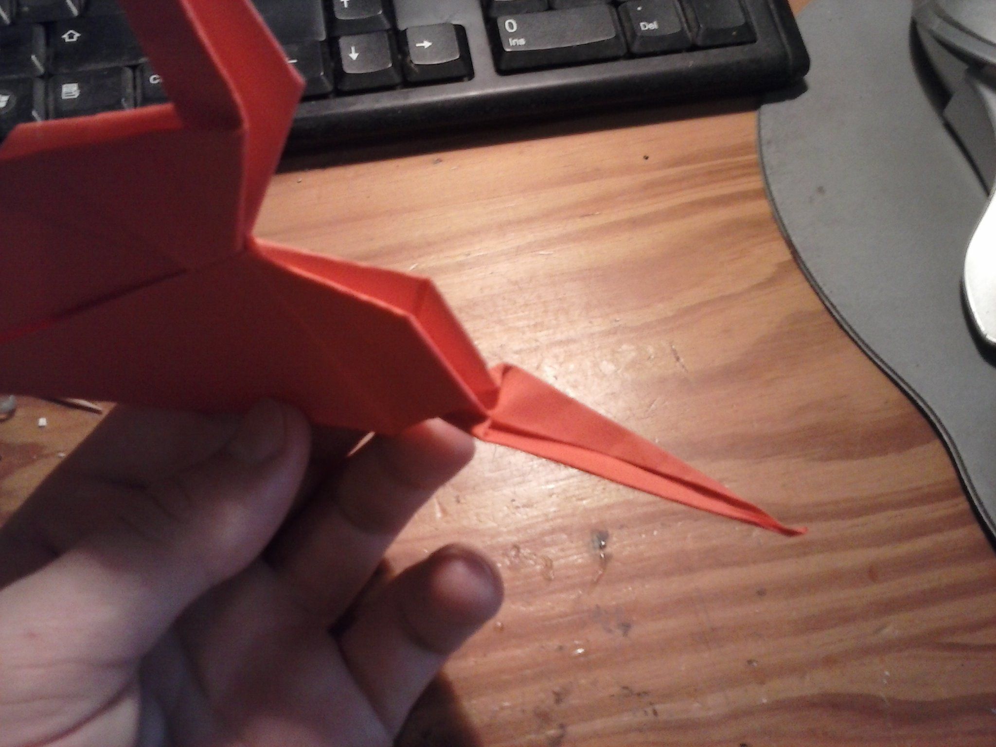 Origami Heron With Flapping Wings : 5 Steps - Instructables
