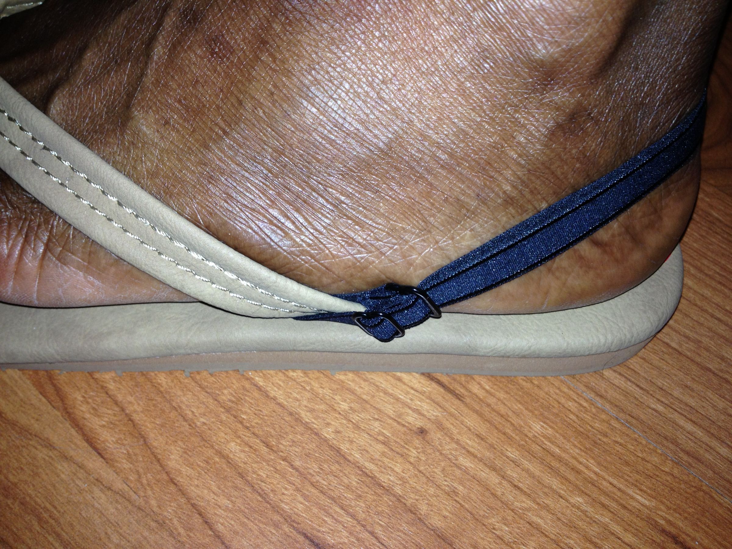 Easiest No Sew Way to Make an Interchangeble Flip Flop Back Strap ...