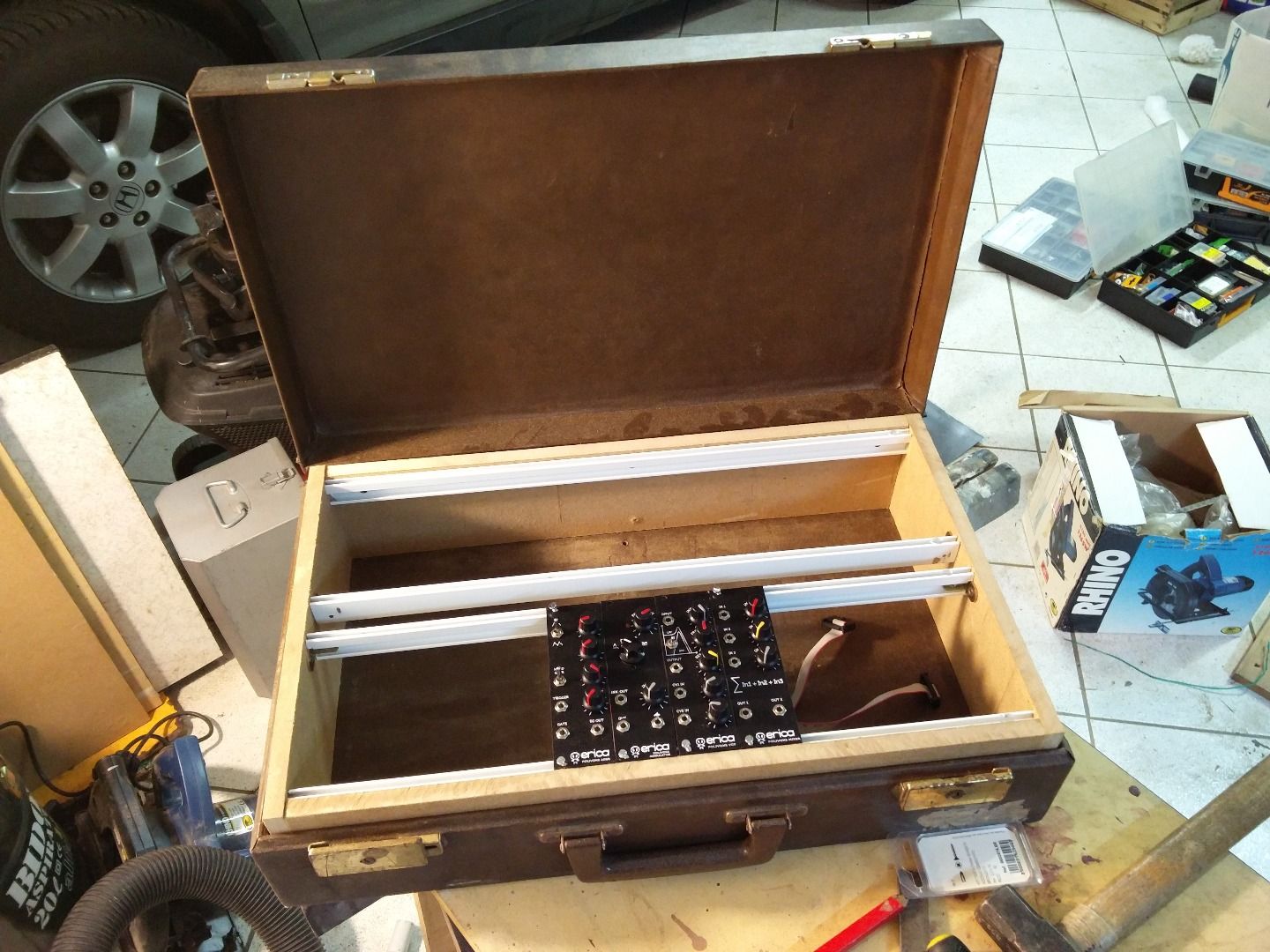 Cheap DIY Modular Synth Case : 3 Steps (with Pictures) - Instructables