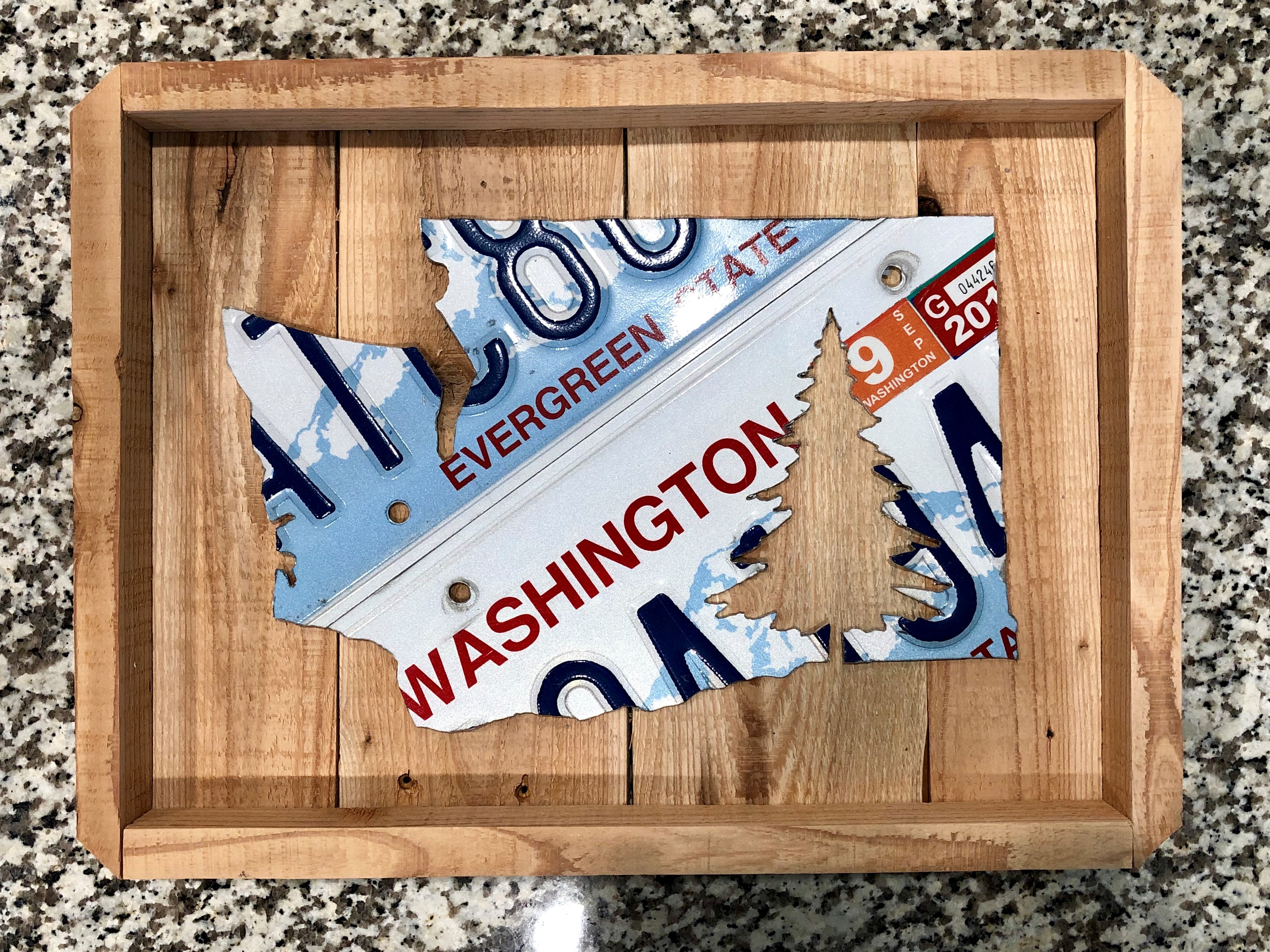 State License Plate Sign : 4 Steps (with Pictures) - Instructables