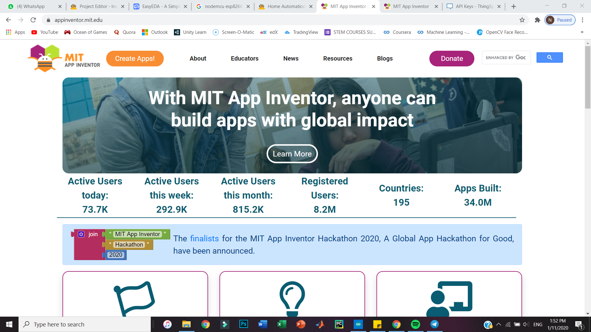 NodeMCU ESP8266: Home Automation System With Sensors and MIT App ...
