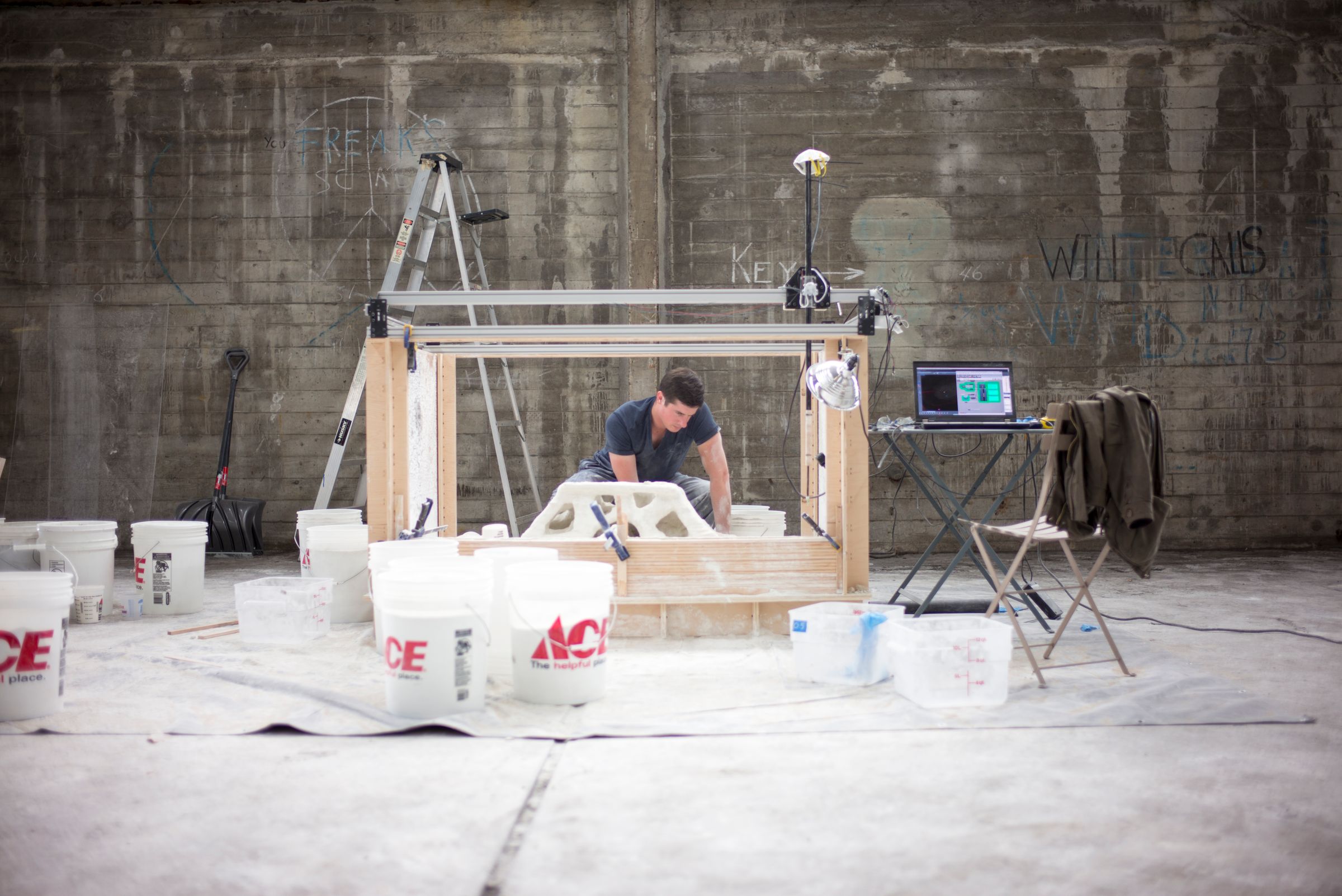 Concrete 3D Printer : 6 Steps (with Pictures) - Instructables