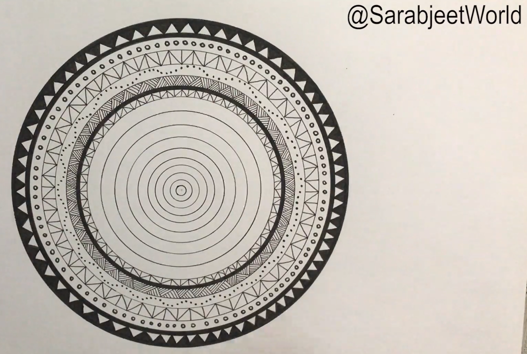 How to Draw the Best Complex Zentangle Design : 11 Steps - Instructables