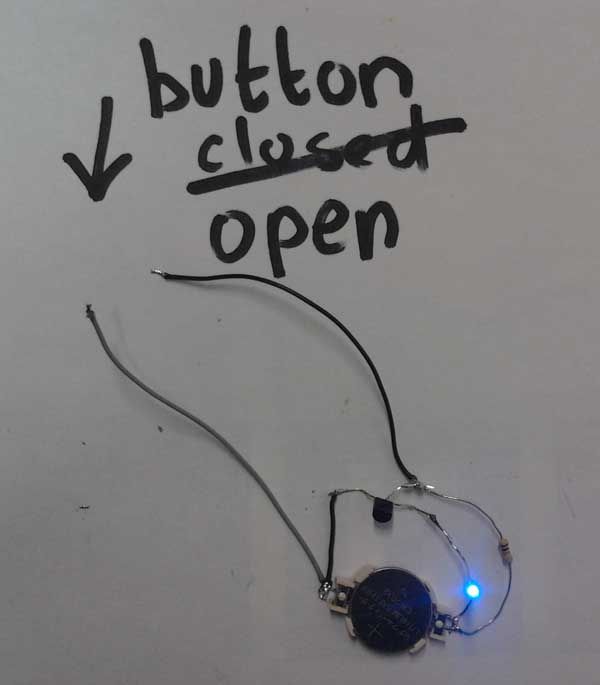 Light - Button Pressed - Dark! : 4 Steps - Instructables