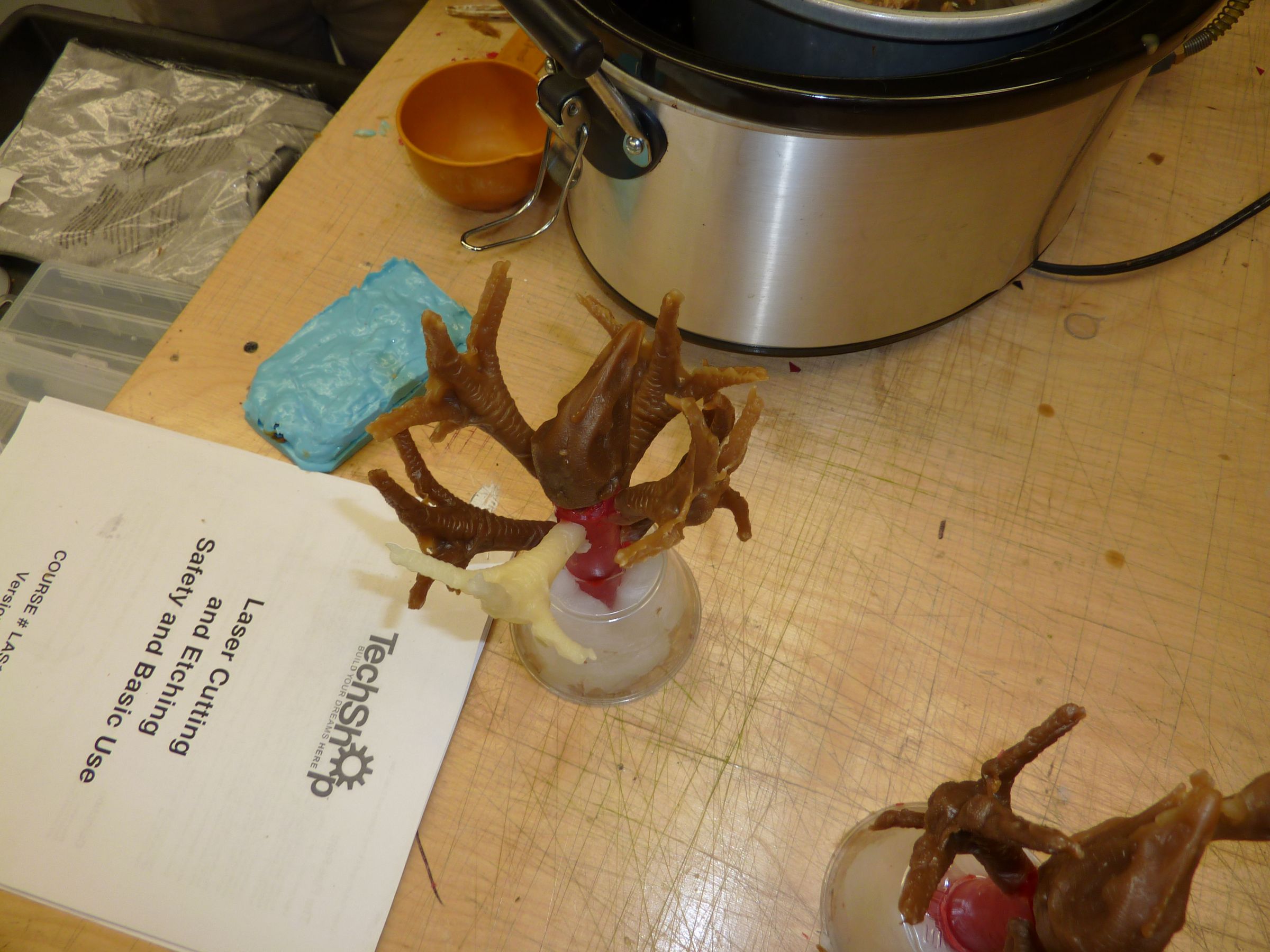 Making a Wax Chicken Foot Tree : 6 Steps (with Pictures) - Instructables
