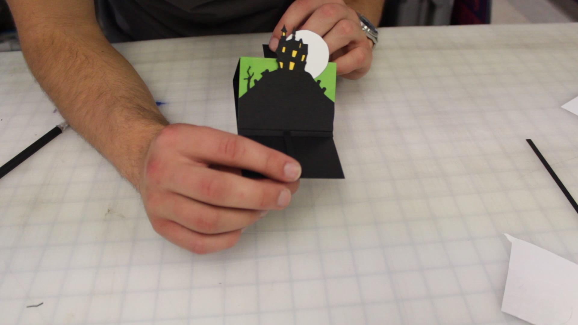 How to Make a Pop Up Halloween Card : 14 Steps (with Pictures ...