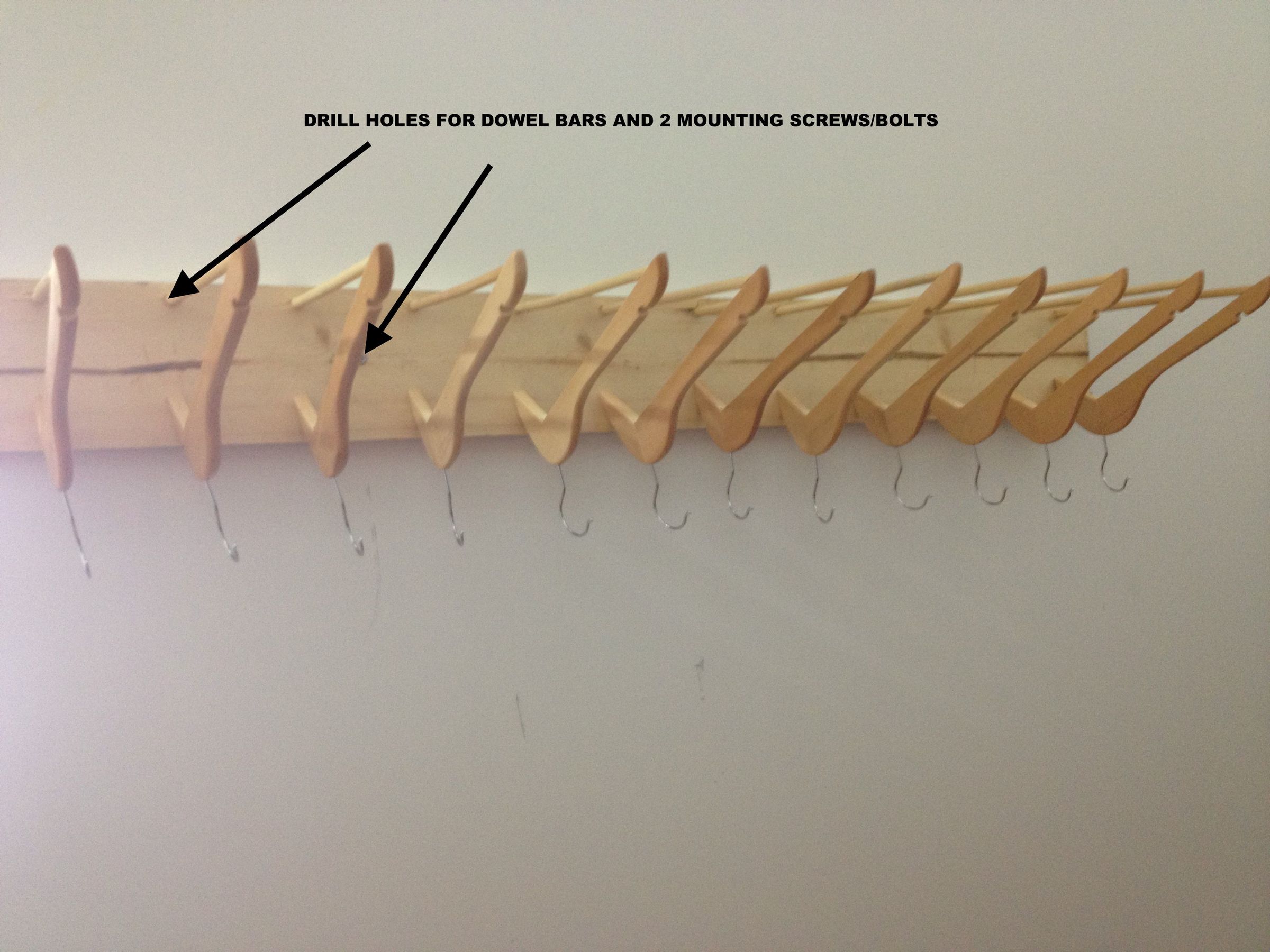 Recycled Coat Hanger Coat Rack : 5 Steps (with Pictures) - Instructables