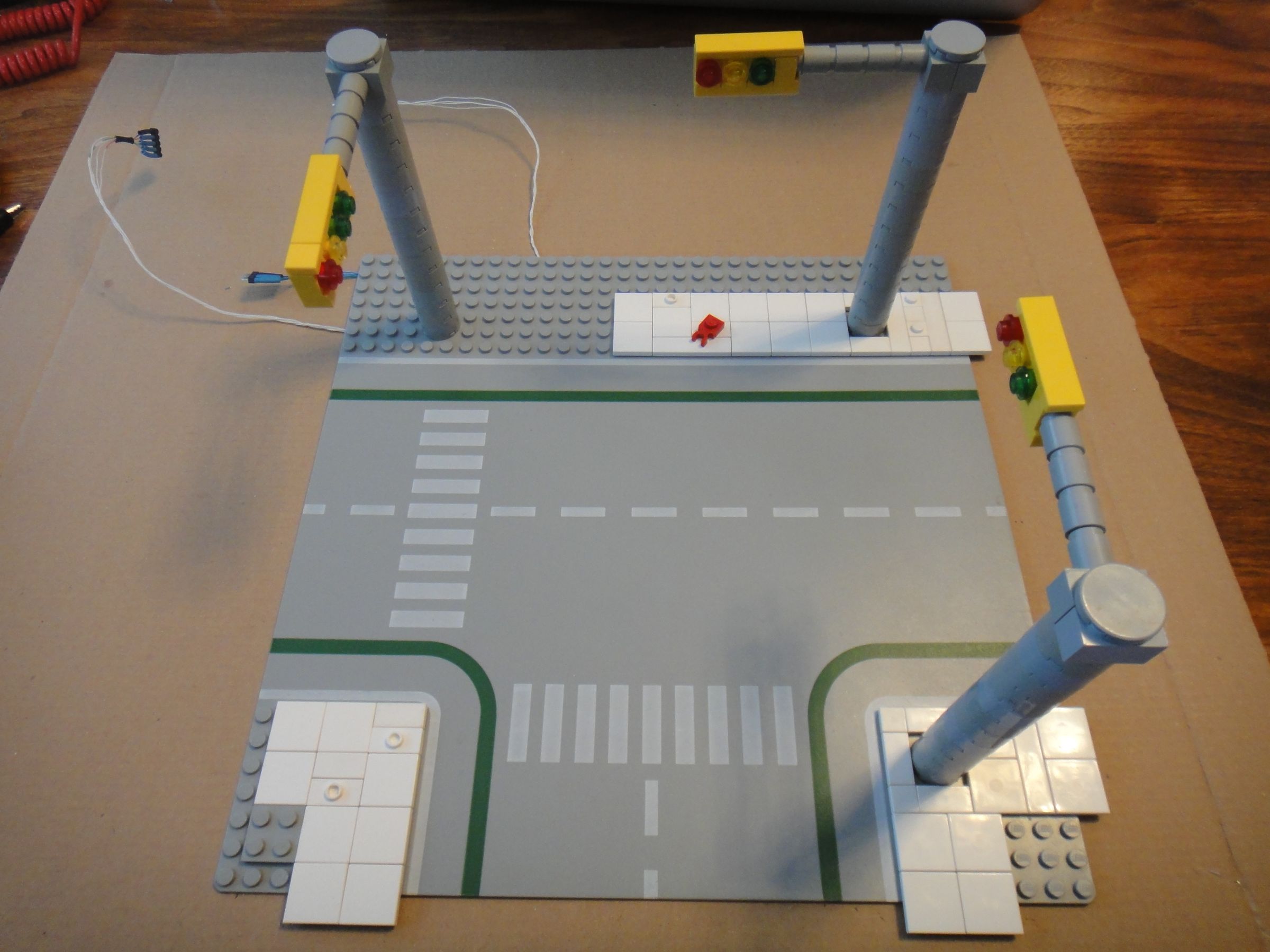 LEGO T-Intersection LED Traffic Light : 27 Steps (with Pictures ...