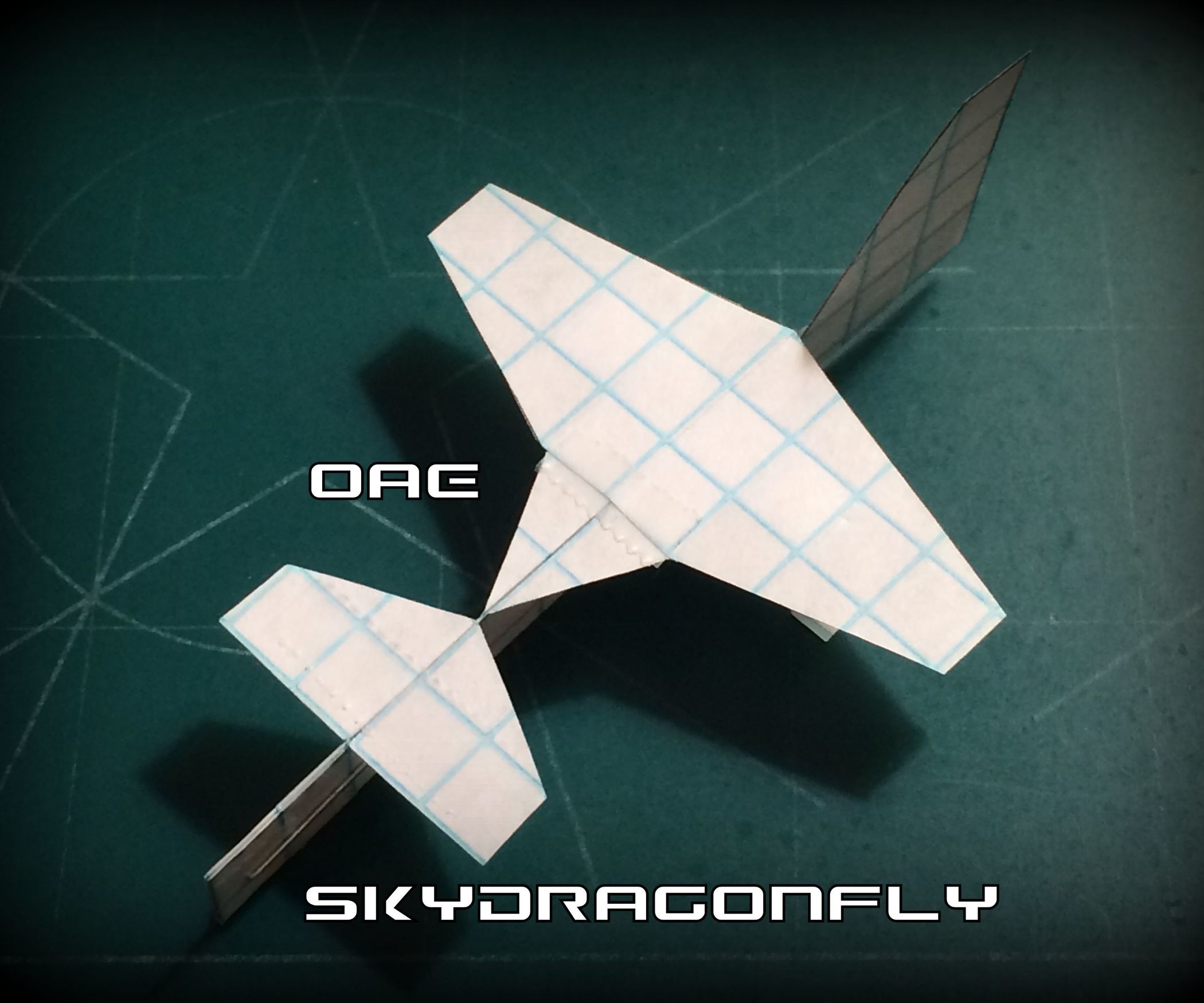 How to Make the SkyDragonfly Paper Airplane : 5 Steps - Instructables
