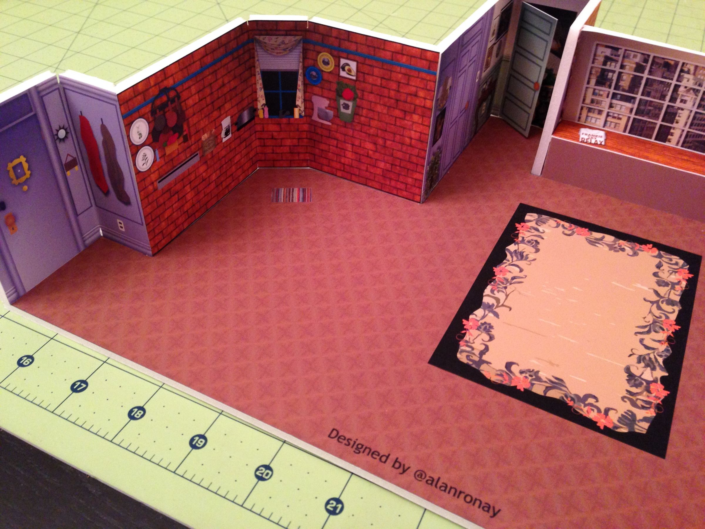 Papercraft Friends Playset Model : 7 Steps - Instructables