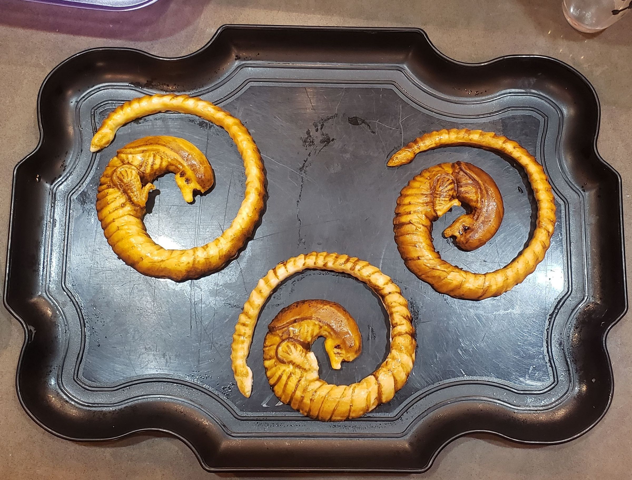 100% Edible Aliens Inspired Chestburster Gelatin Babycake : 14 Steps ...