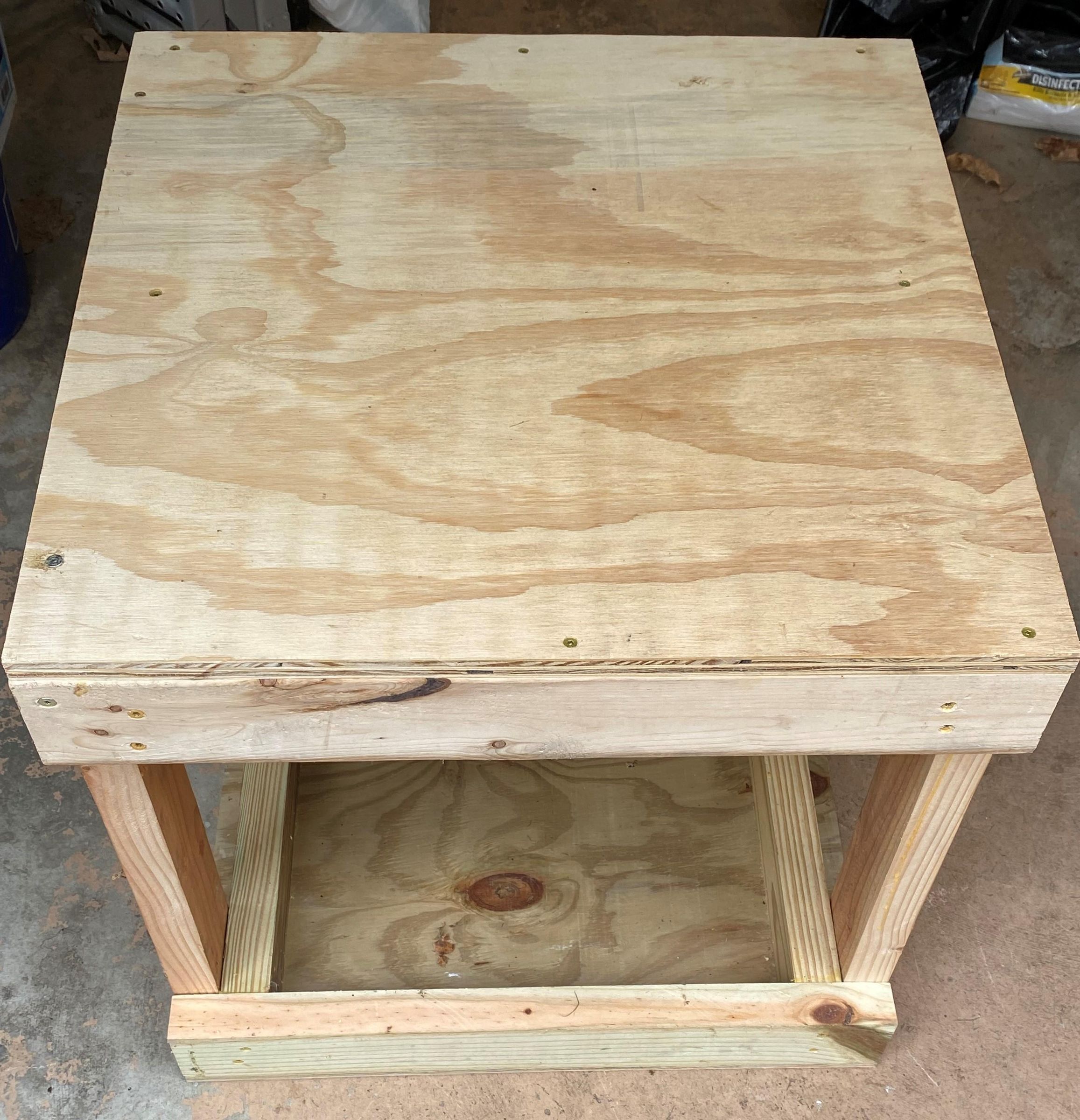 Mobile Table Saw Stand With Storage Drawers and Folding Outfeed Table ...