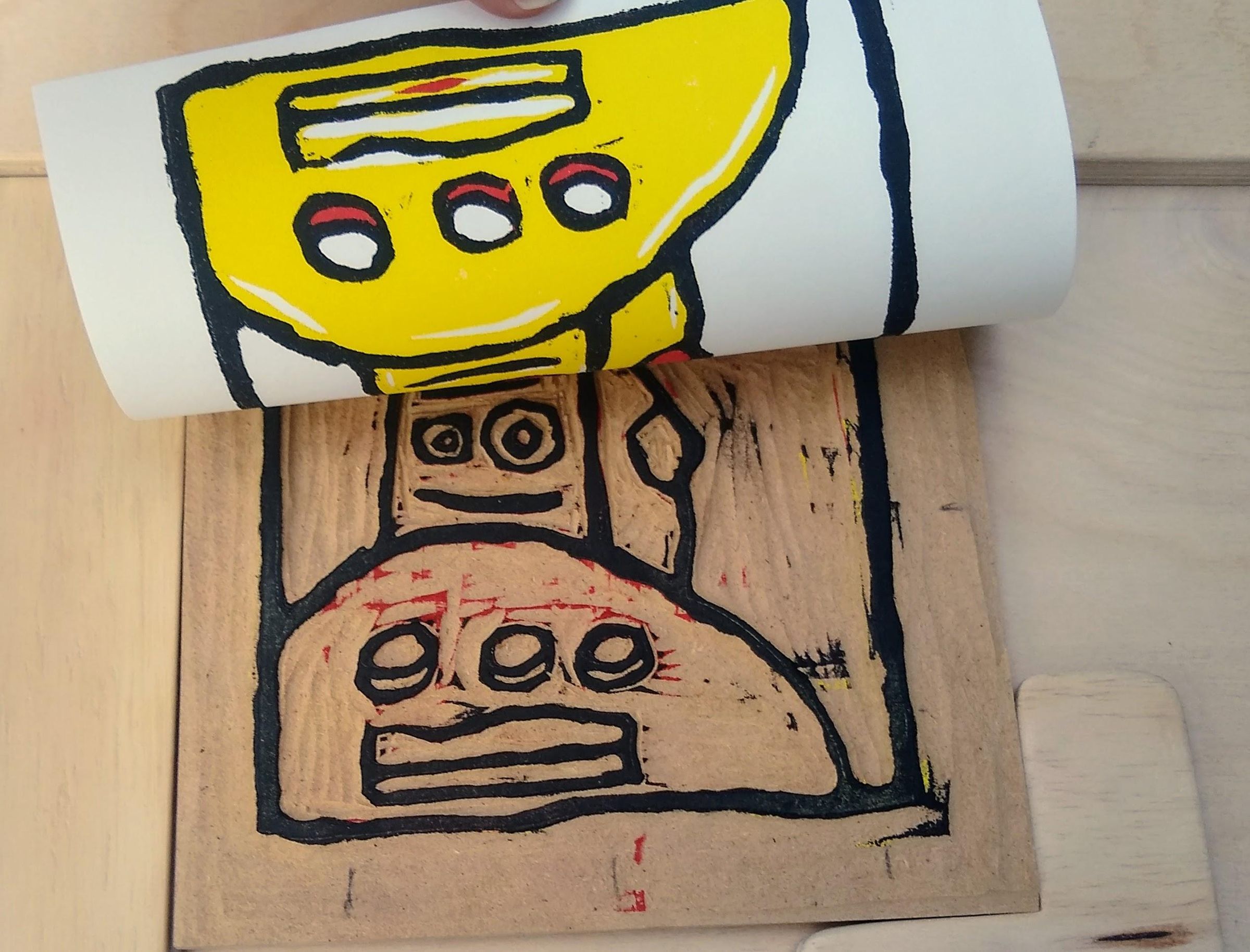 Woodcut & Linocut Printmaking Registration Jig : 10 Steps (with ...
