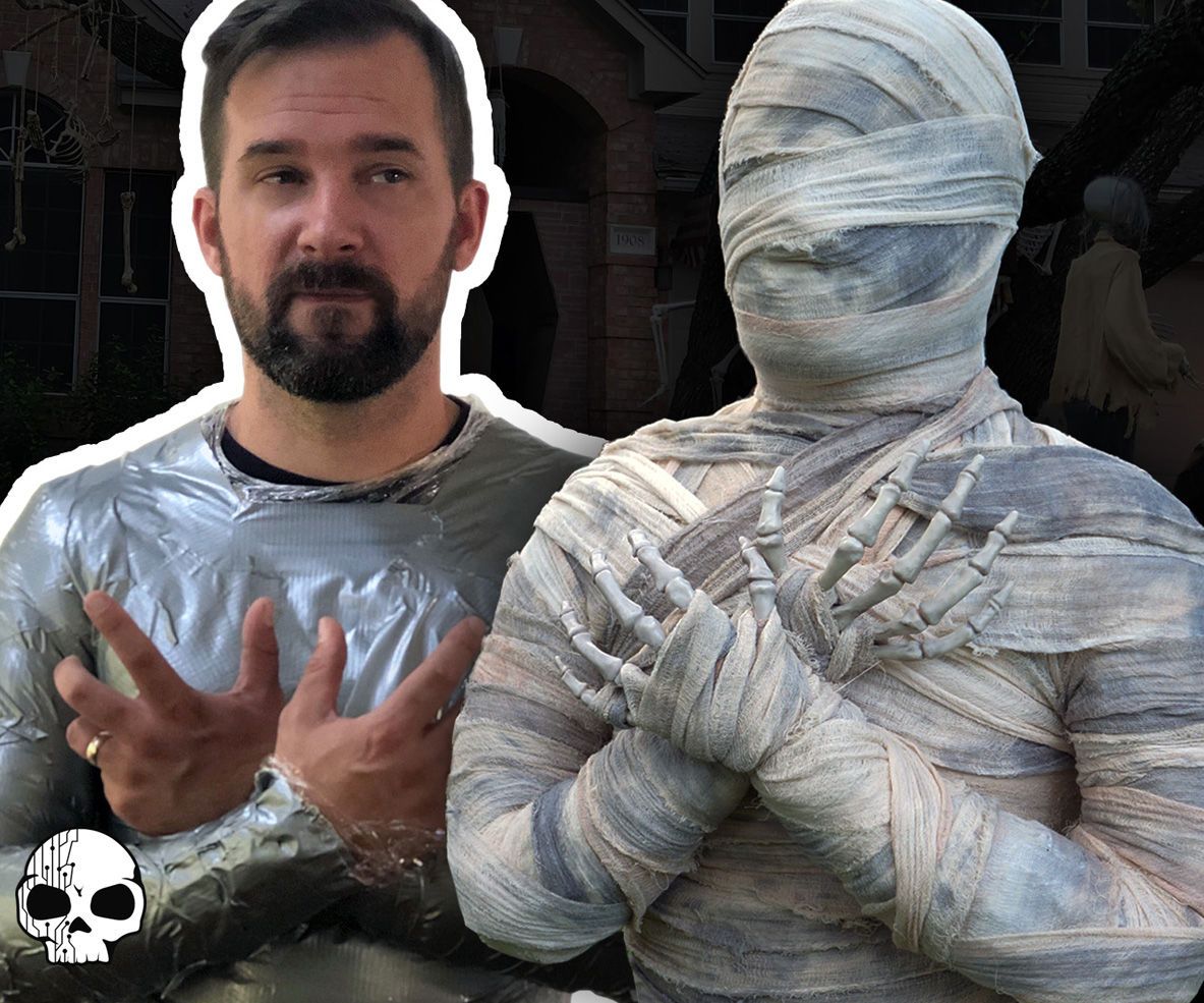 DIY Halloween Mummy : 12 Steps (with Pictures) - Instructables