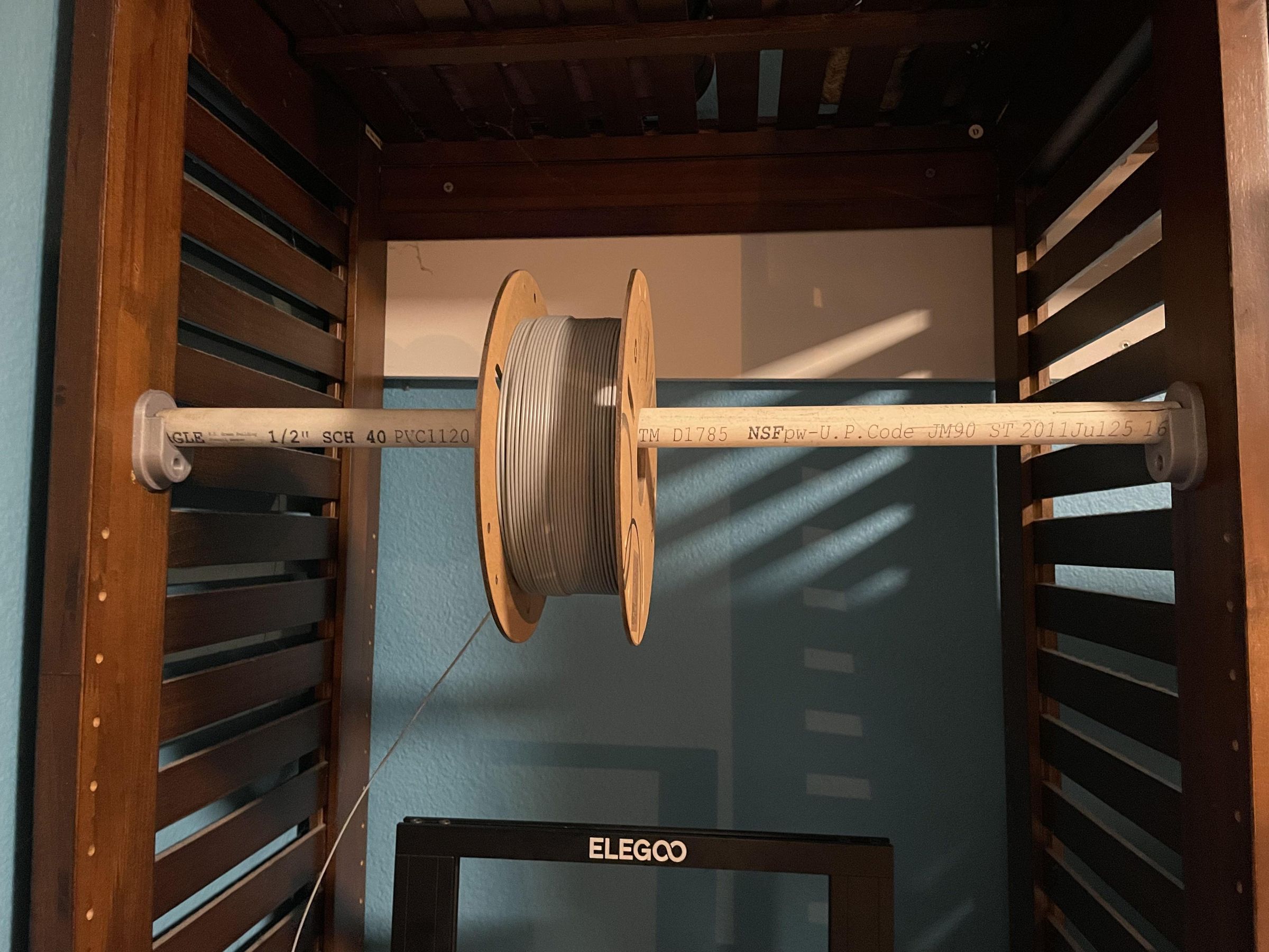 Filament Spool Holder : 12 Steps (with Pictures) - Instructables