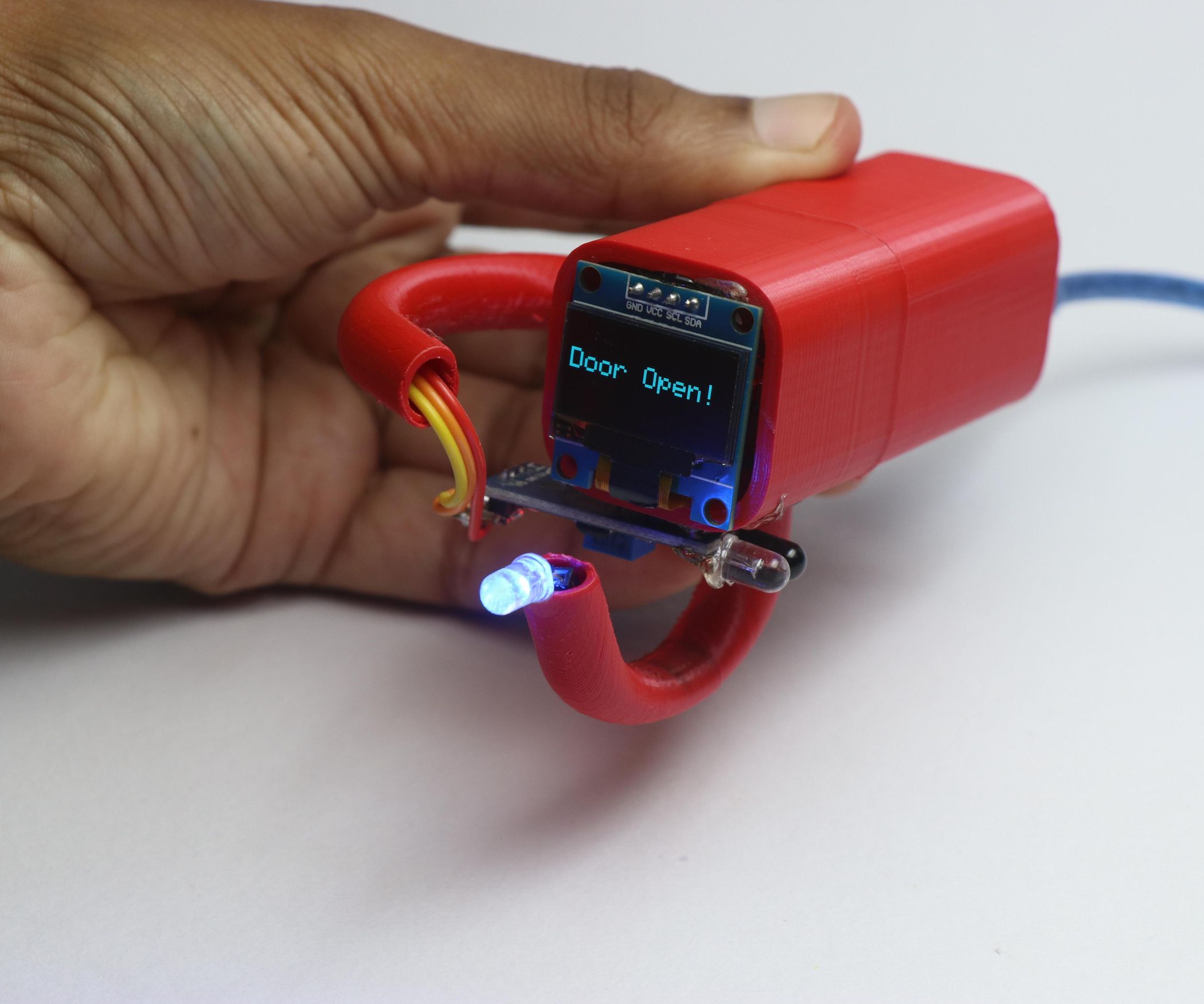 Automatic Fridge Door Alert System Using Arduino : 4 Steps (with ...