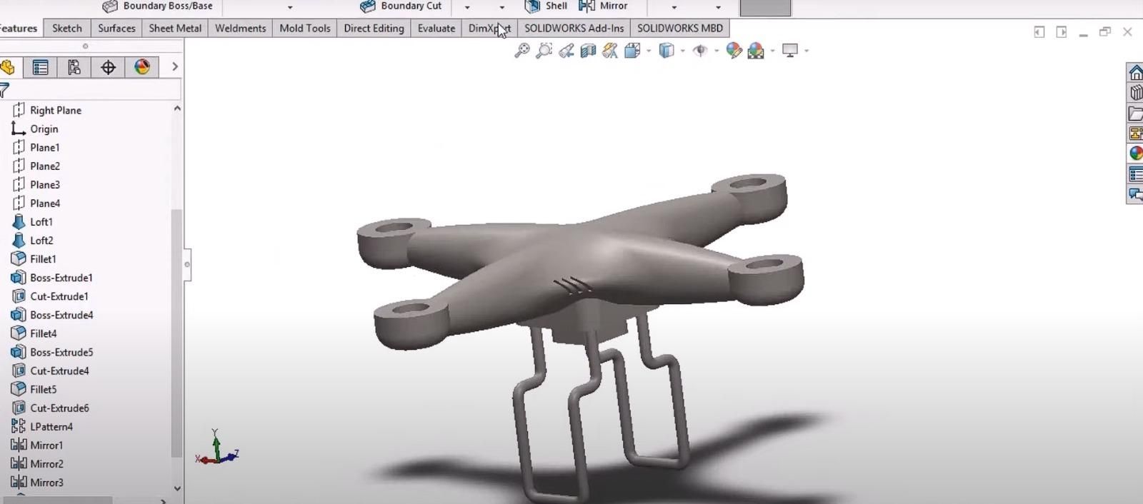 PROJECT SOLIDWORK DRONE UMP : 7 Steps - Instructables