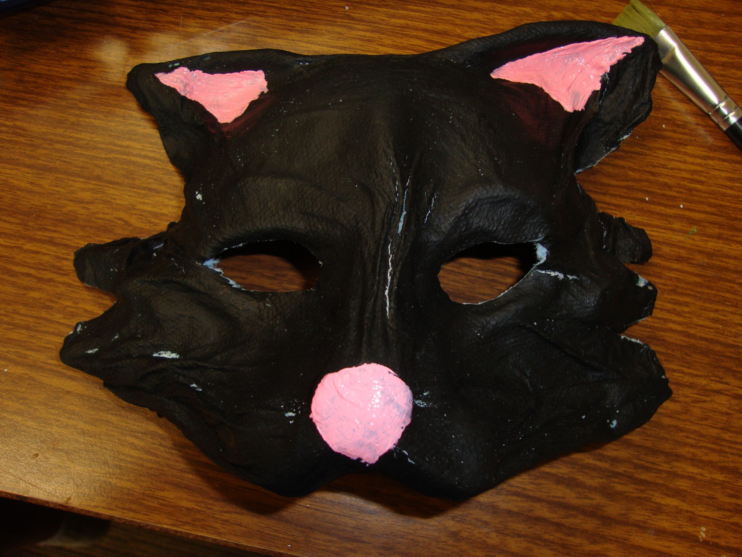 Creating Any Shape Papier Mâché Mask : 11 Steps (with Pictures ...