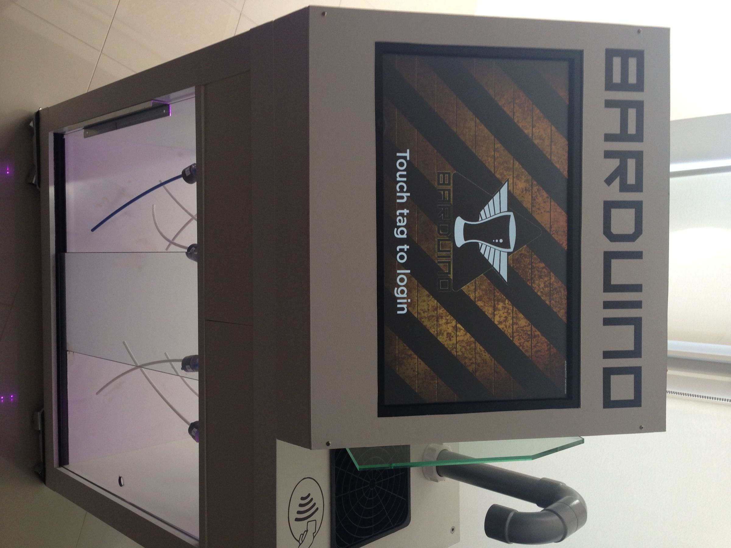 RFID Touch Screen Automated Bar Barduino V2.0 With Facebook : 5 Steps ...