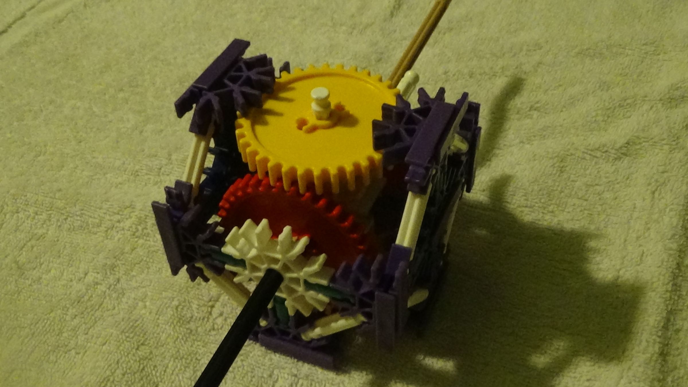 K'nex Flywheel Ball Launcher (by Austron) Instructions : 9 Steps ...